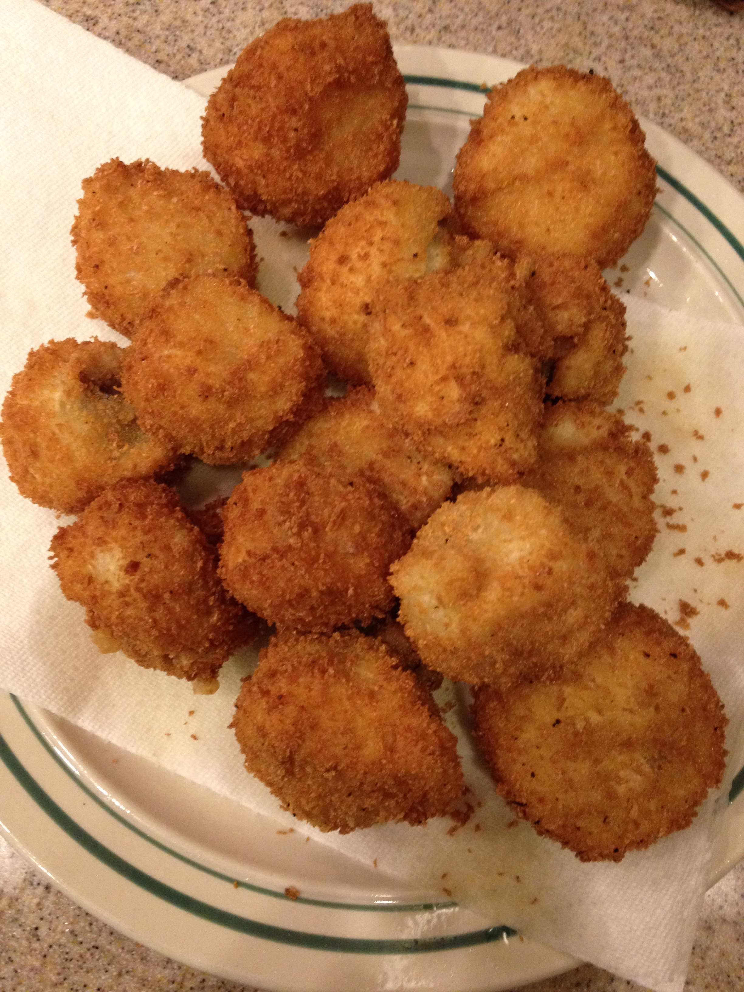 breaded mushrooms