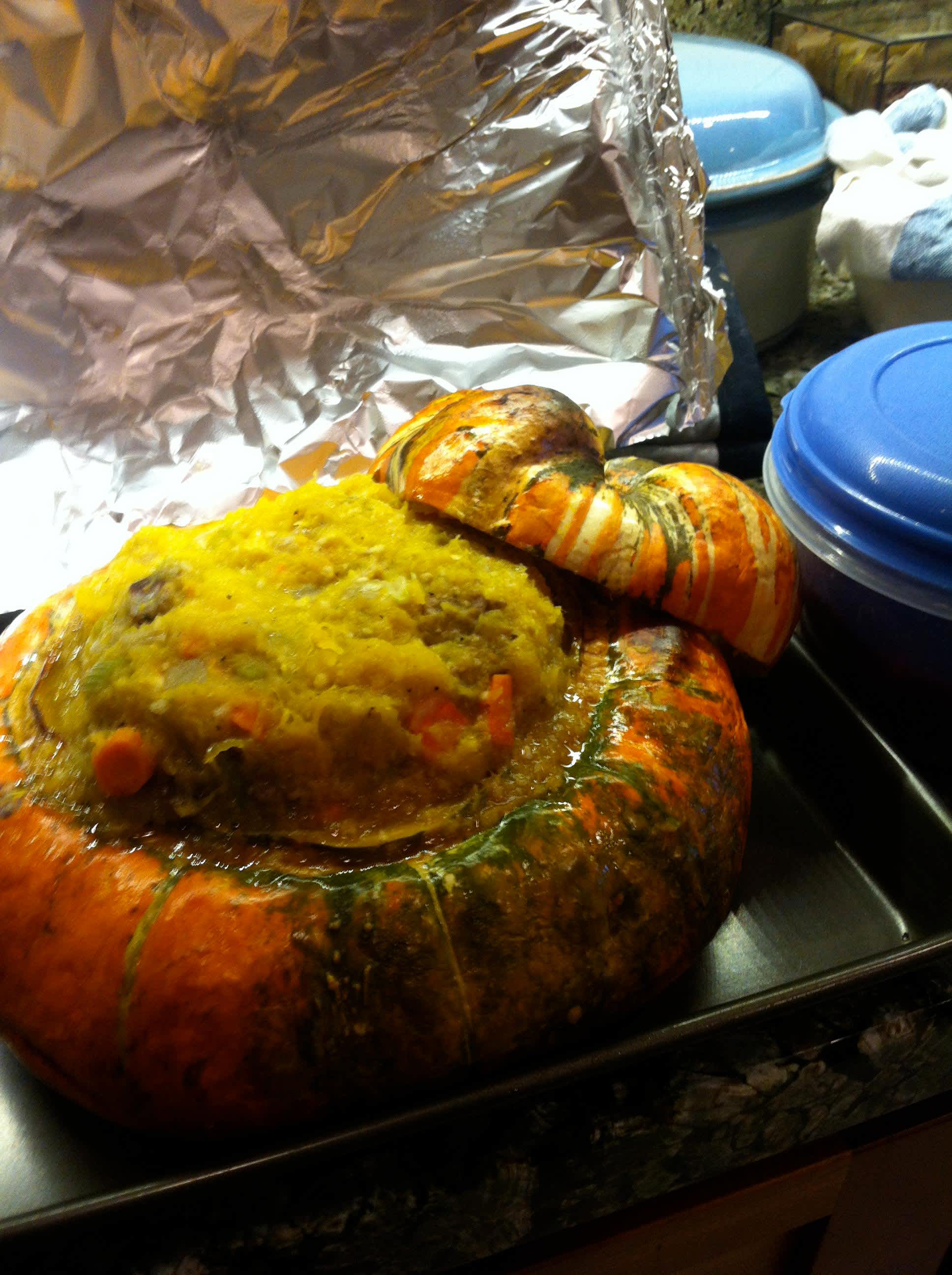 Stuffed Turban Squash Recipe - Food.com