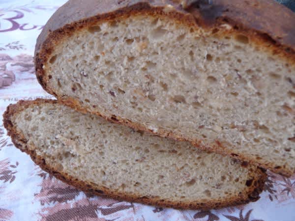 Sourdough Three Grain Bread (ABM) Recipe - Food.com