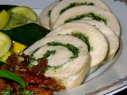 Pesto Chicken Spirals Recipe - Quick-and-easy.Food.com