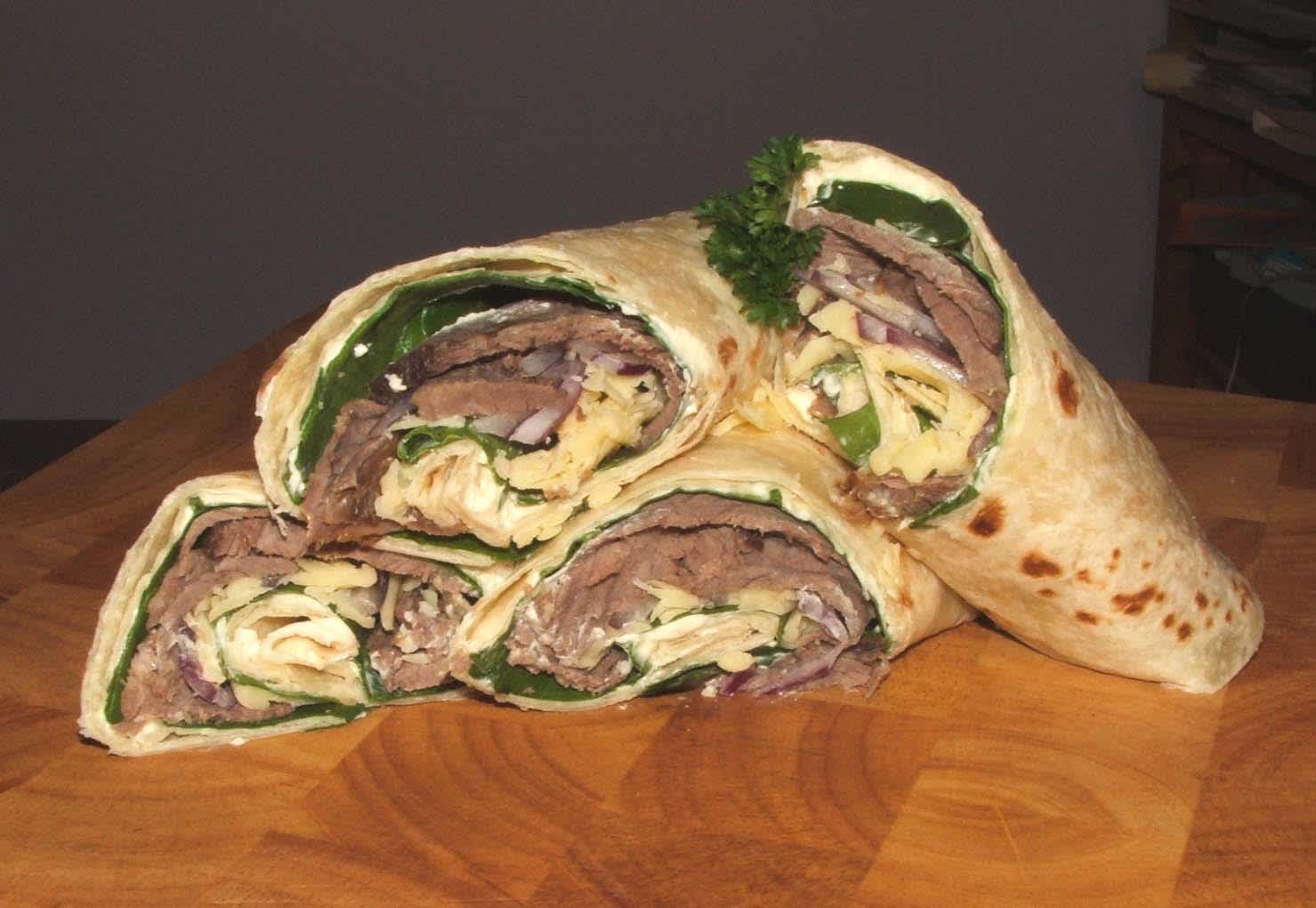 Zesty Roast Beef Roll-Ups Recipe - Food.com