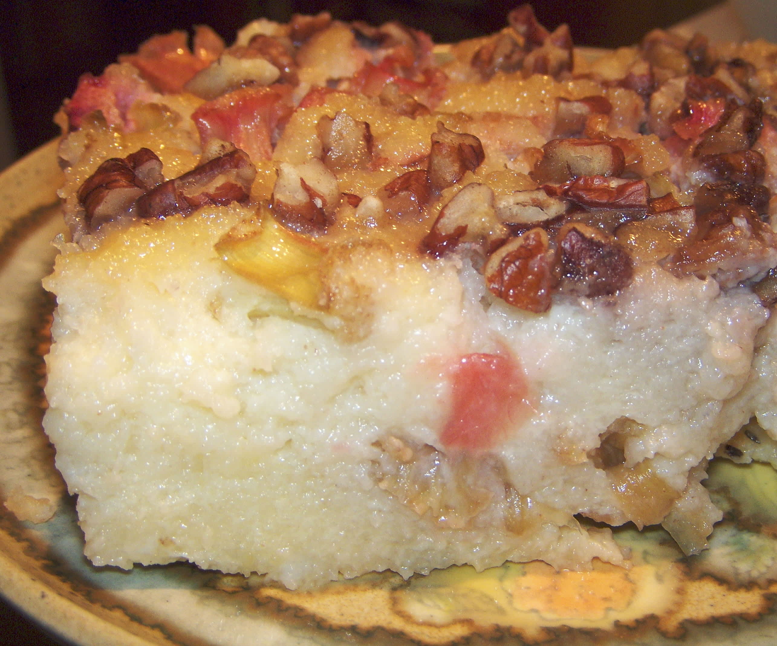 Rhubarb Bread Pudding Recipe - Food.com