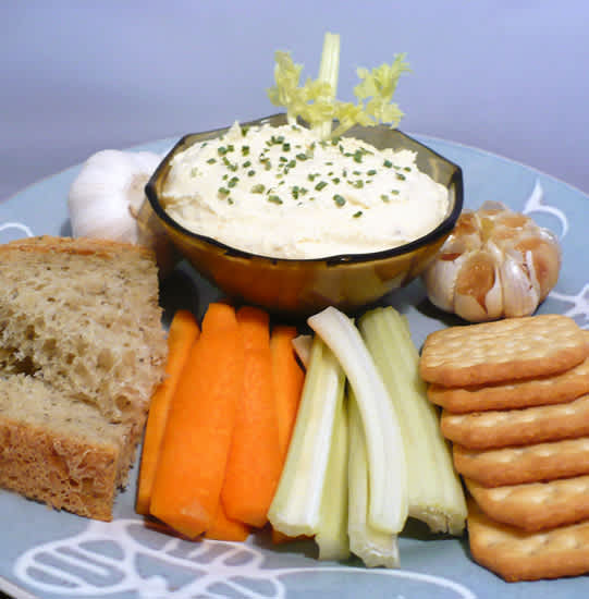 Roasted Garlic Cheese Spread Recipe - Cheese.Food.com