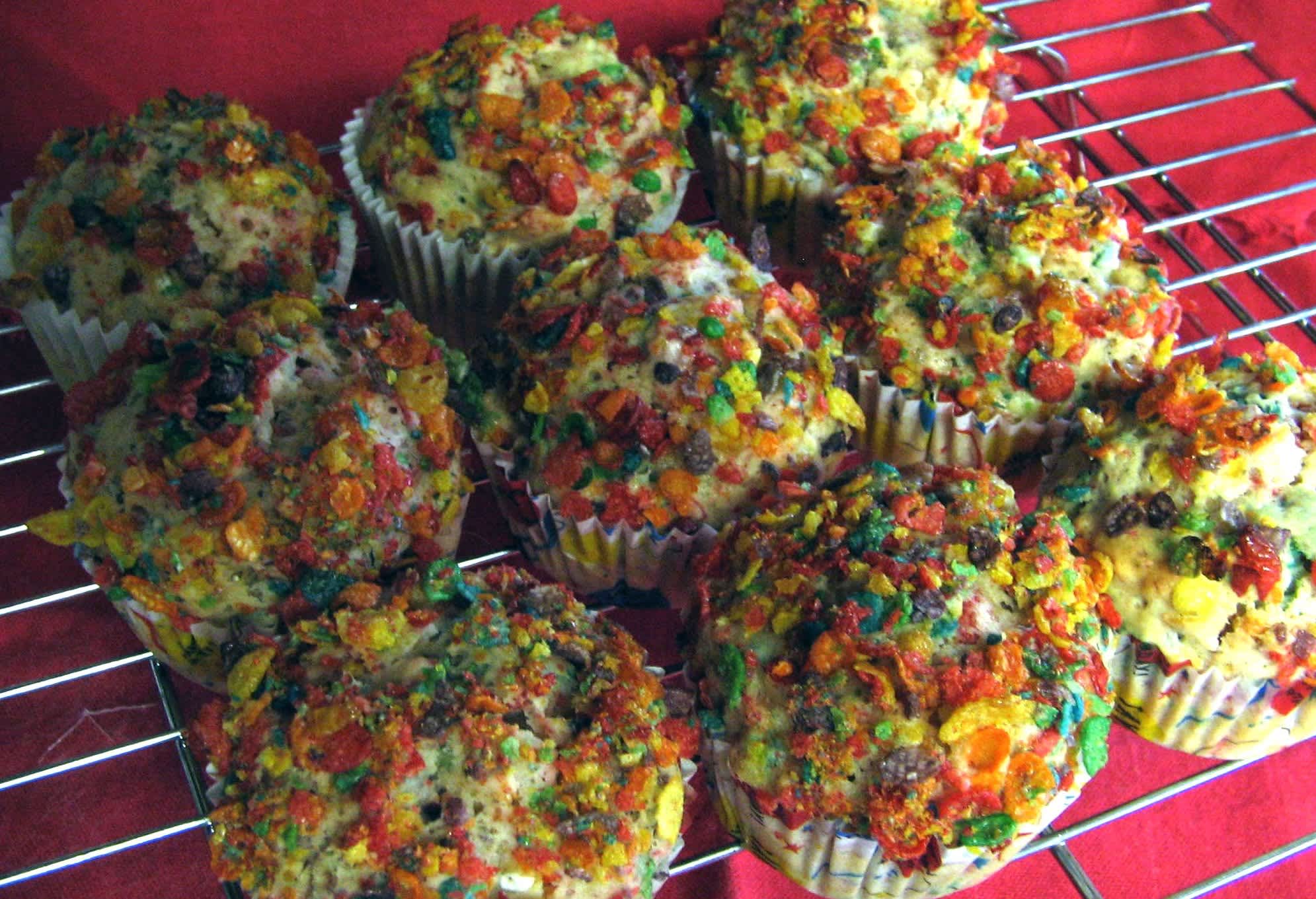 Rainbow Muffins Recipe - Food.com