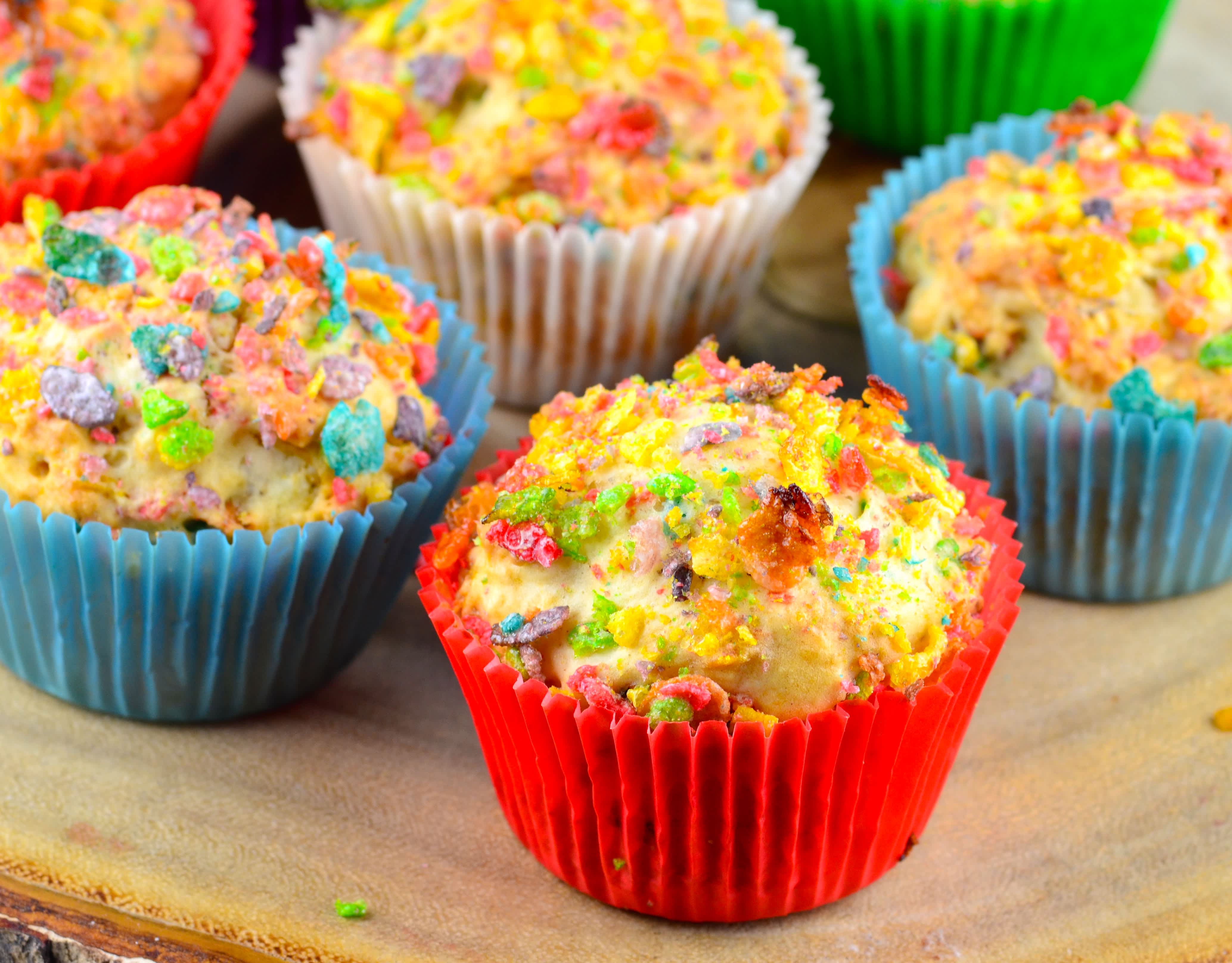 Rainbow Muffins Recipe - Food.com