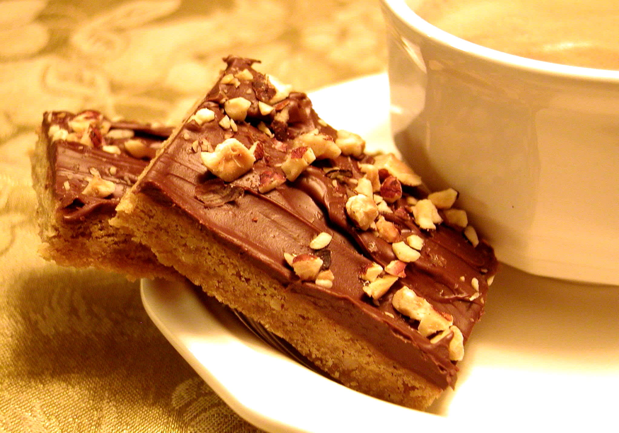 Chocolate-Hazelnut Bars Recipe - Baking.Food.com