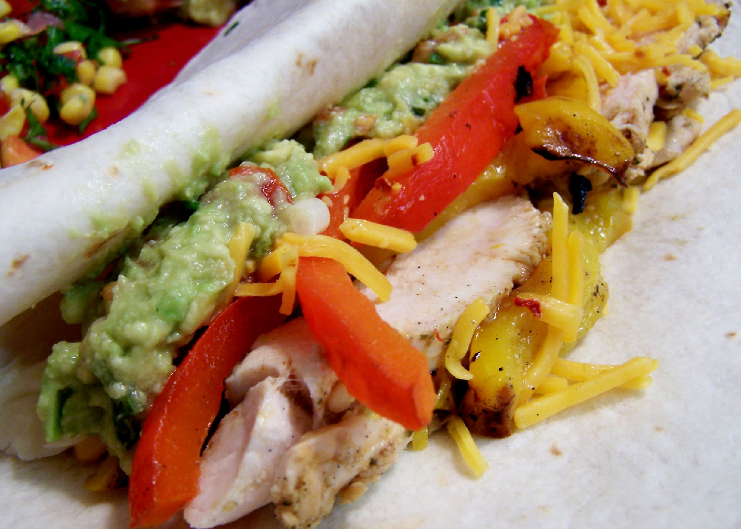 Chicken Fajitas With Grilled Peppers and Onions Recipe - Food.com