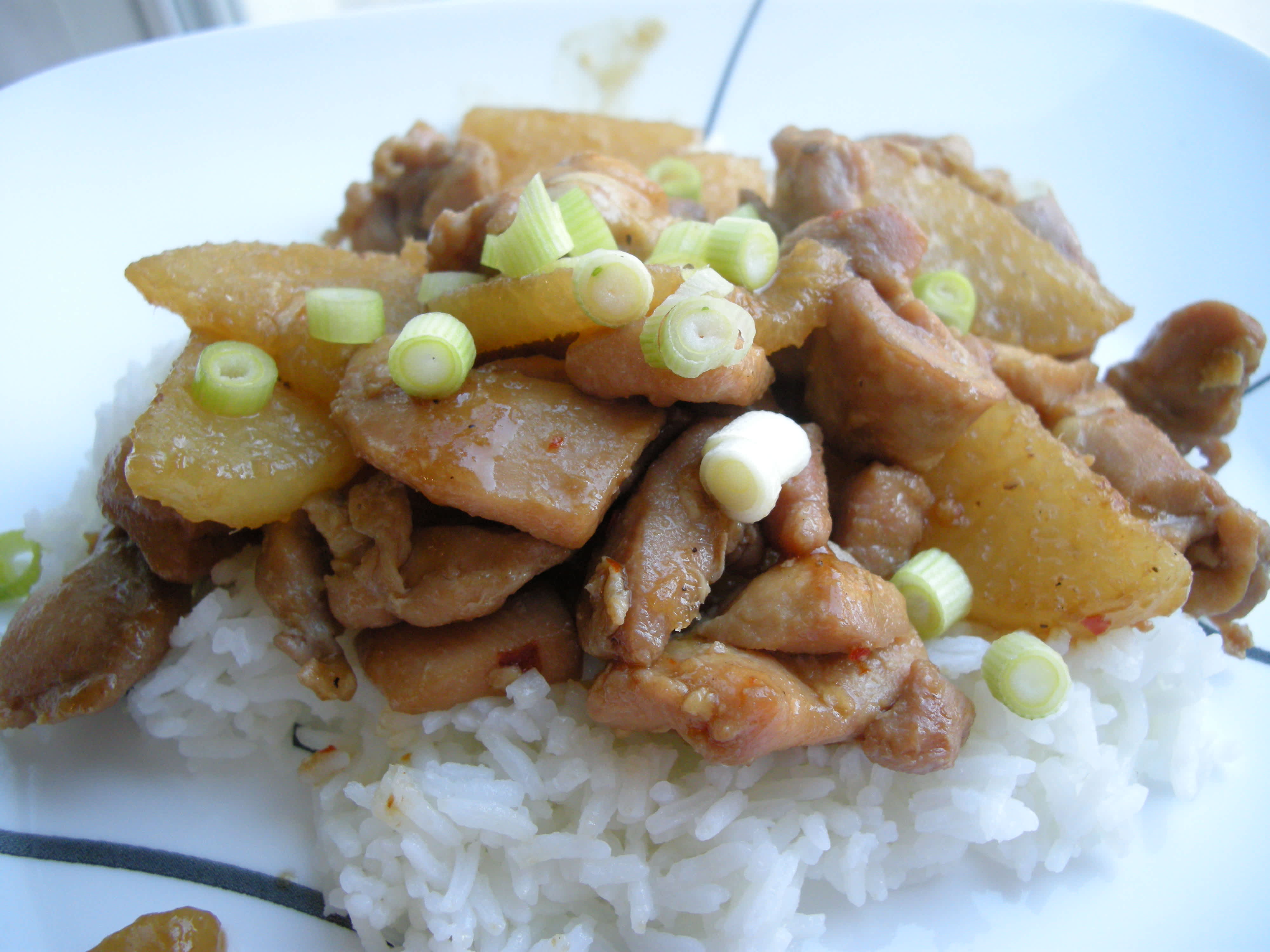 Daikon Radish With Chicken-Korean Style Recipe - Food.com