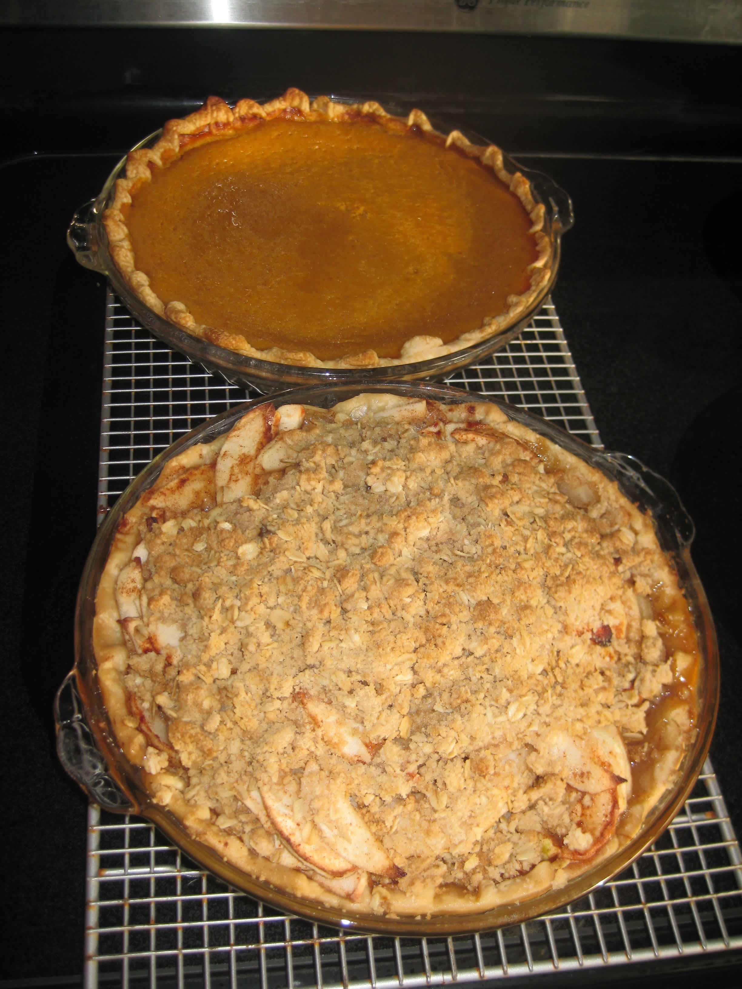 Golden Delicious Apple Pie With Oatmeal Crumb Topping Recipe - Food.com
