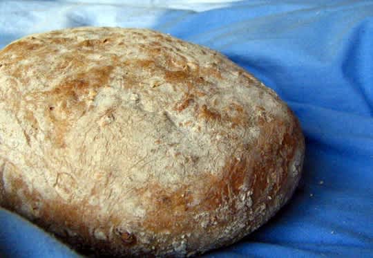Rustic Kibbled Wheat & Rye Loaves Recipe - Food.com