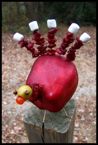 Cute Edible Apple Turkey (Thanksgiving Treat) Recipe - Food.com