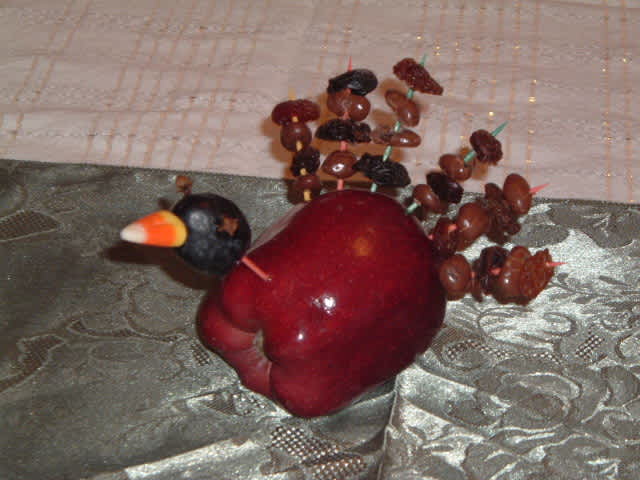 Cute Edible Apple Turkey (Thanksgiving Treat) Recipe - Food.com