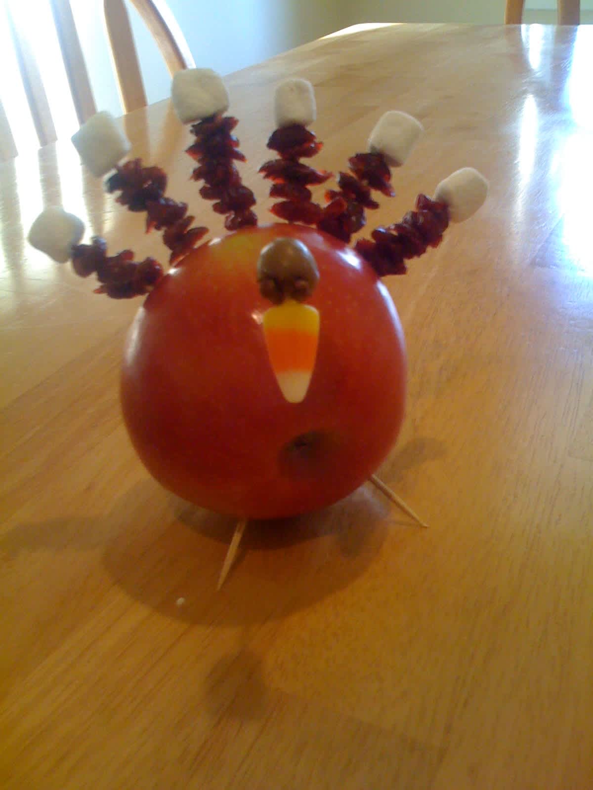 Cute Edible Apple Turkey (Thanksgiving Treat) Recipe - Food.com