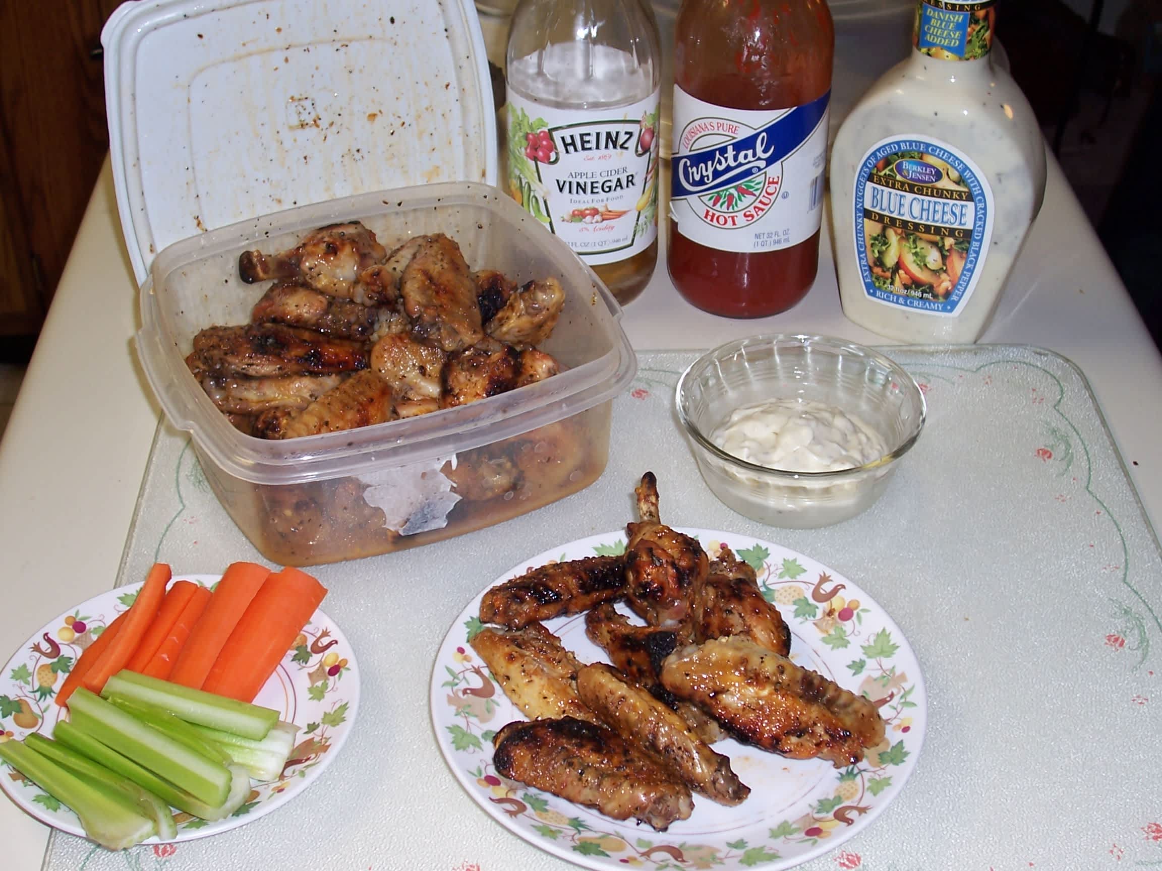 broiling chicken wings
