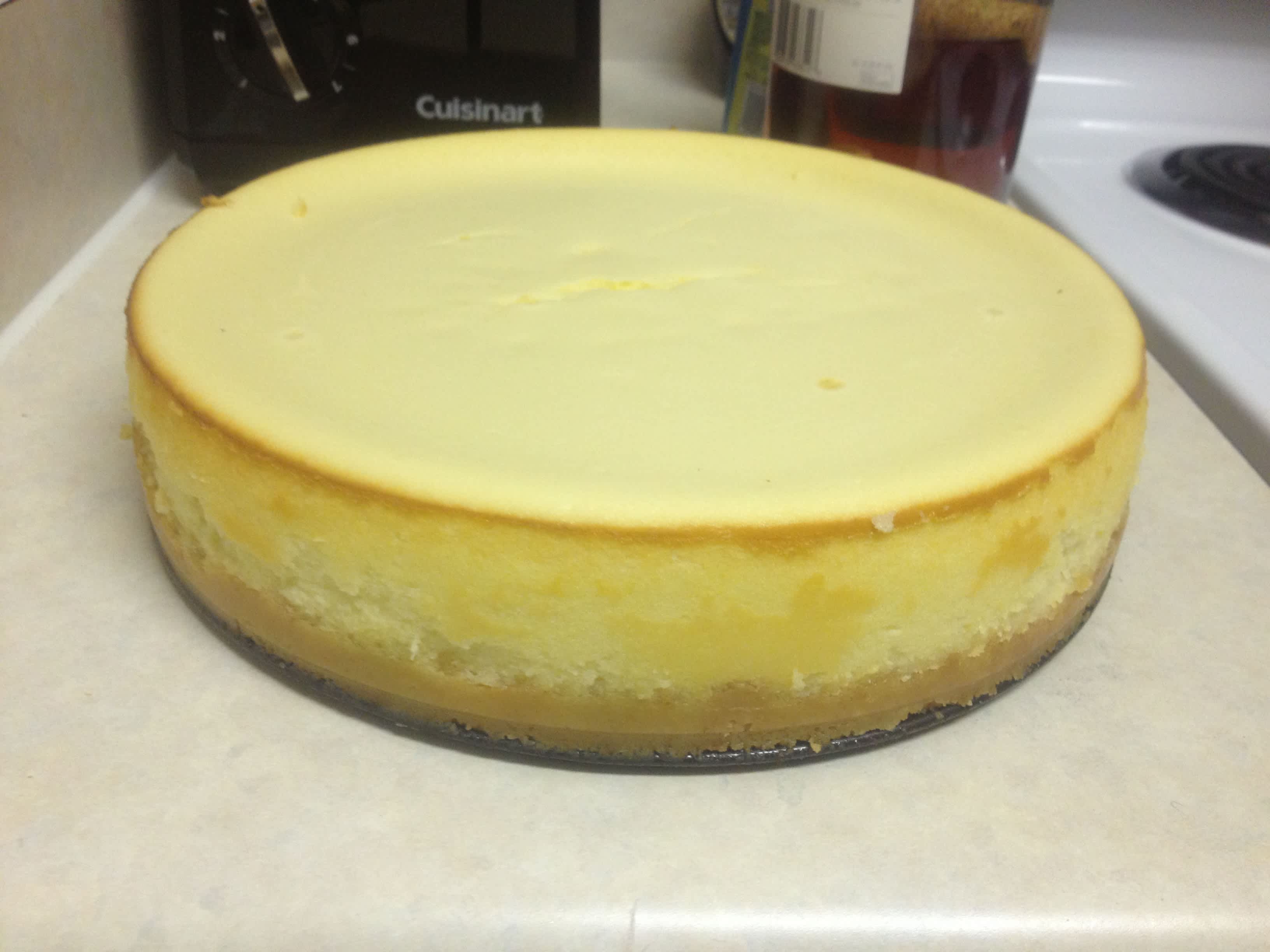 New York Style Cheesecake on Shortbread Crust Recipe - Food.com