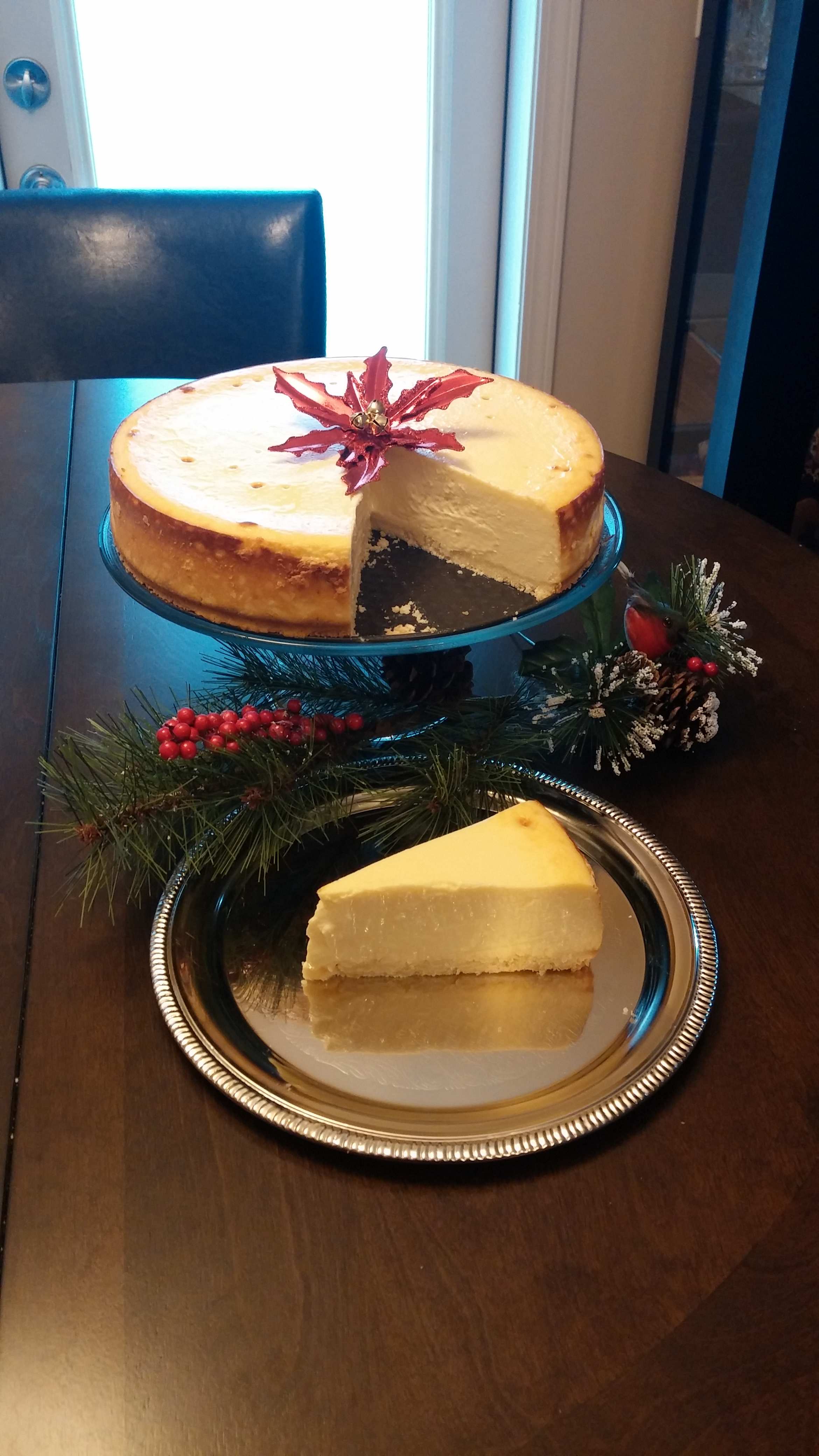 New York Style Cheesecake on Shortbread Crust Recipe - Food.com