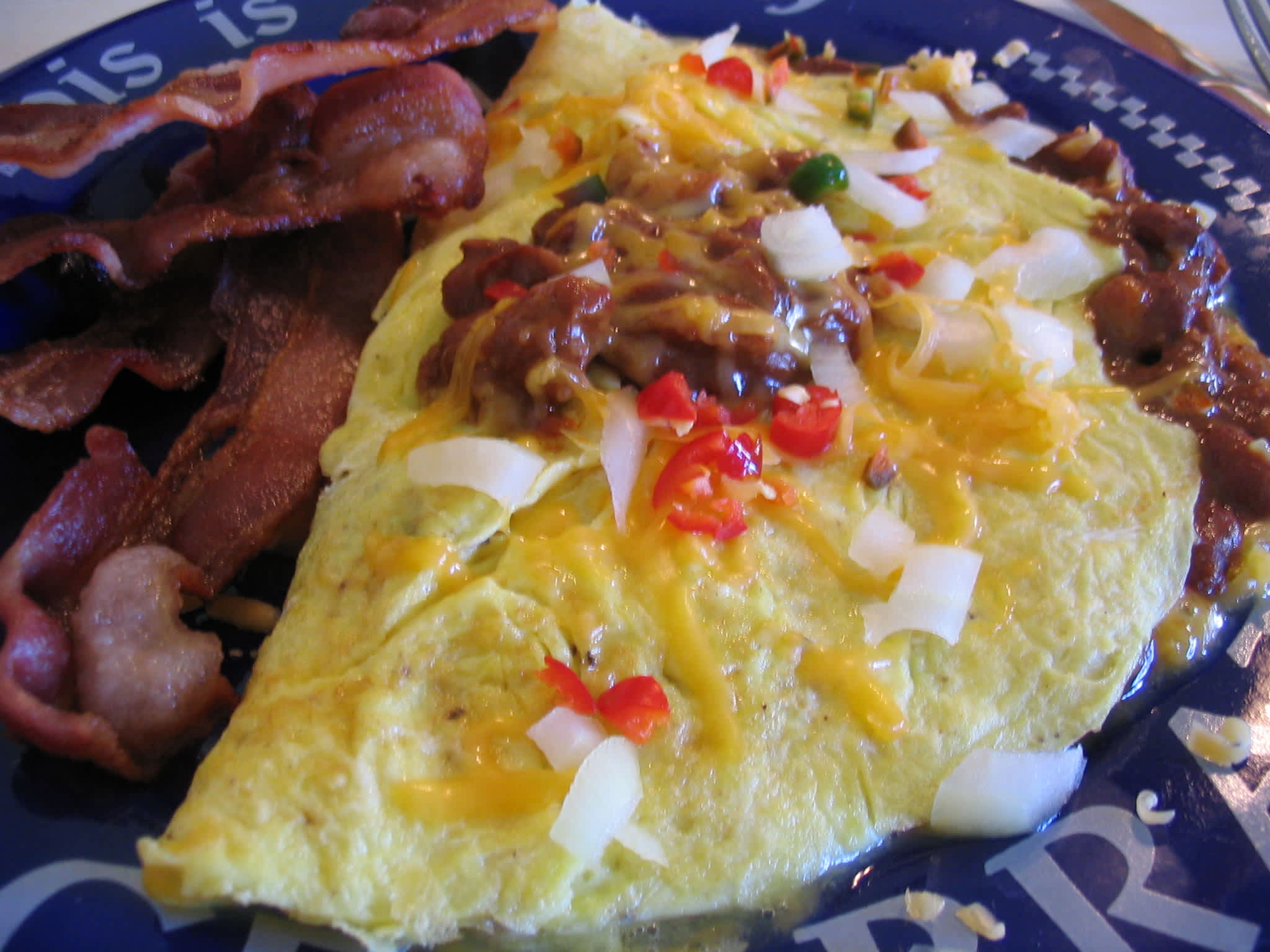 Dad's Chili Cheese Omelet Recipe - Food.com