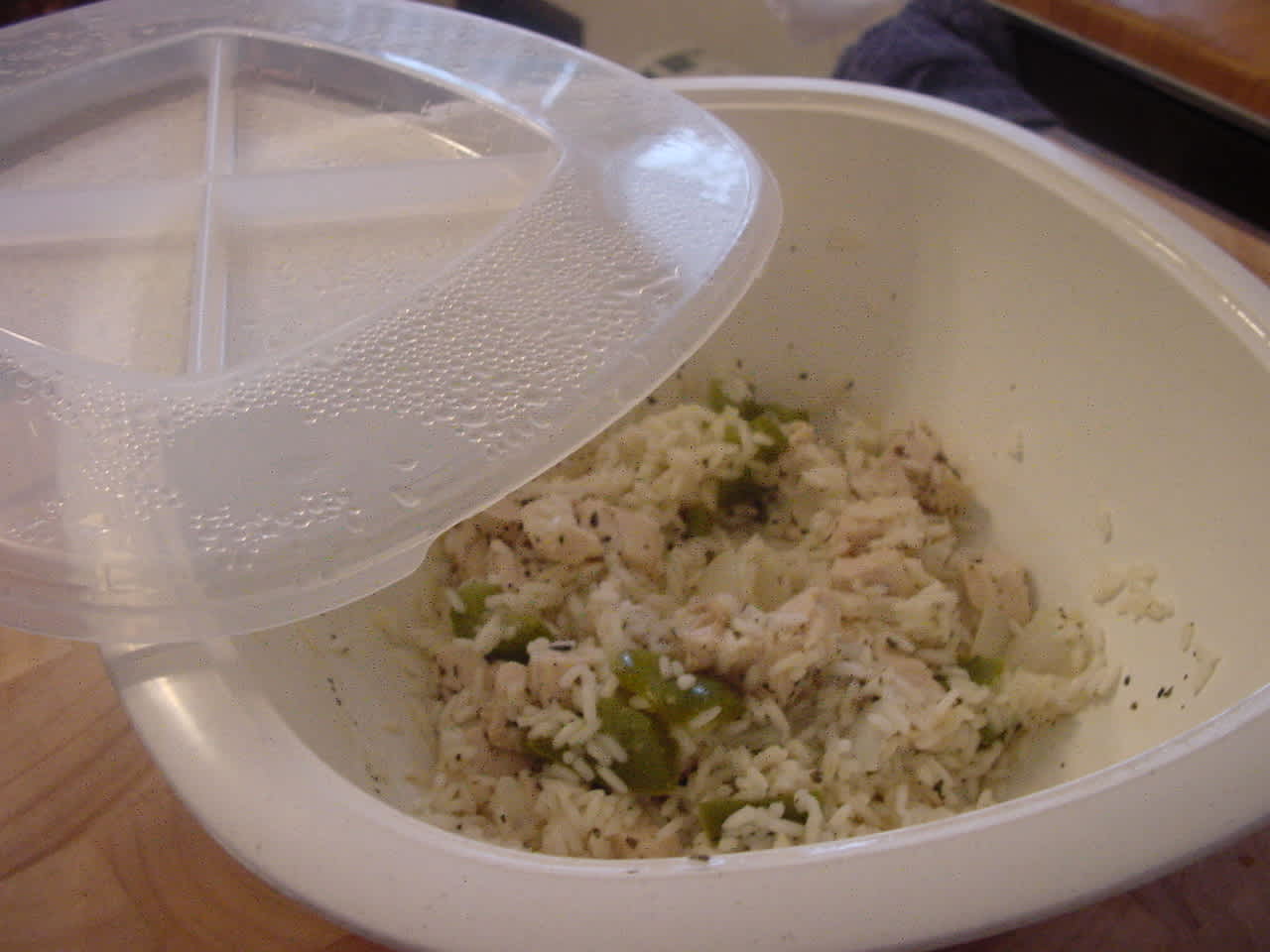 Solo Microwave Chicken and Rice Recipe - Food.com
