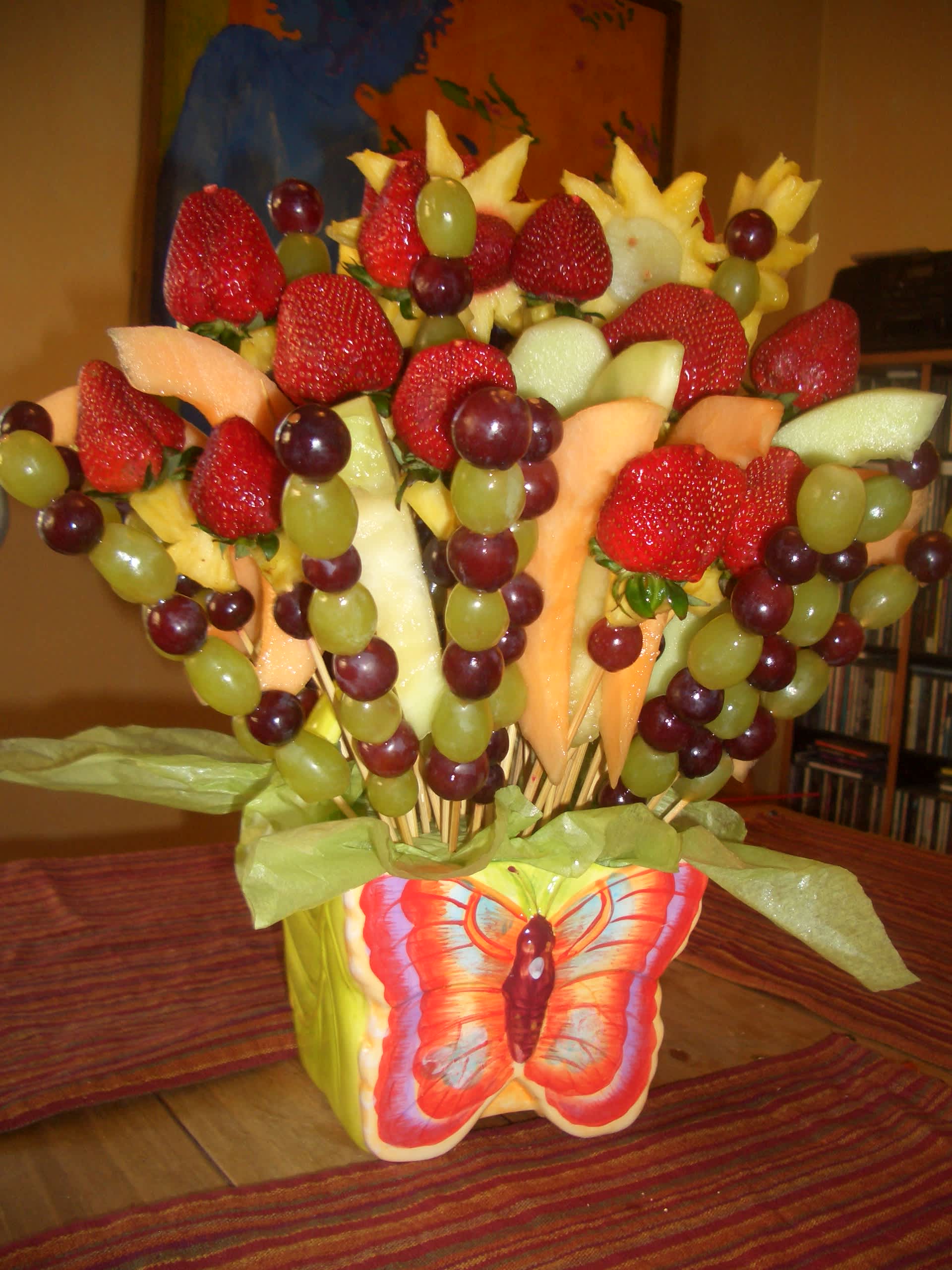 simple fruit arrangements