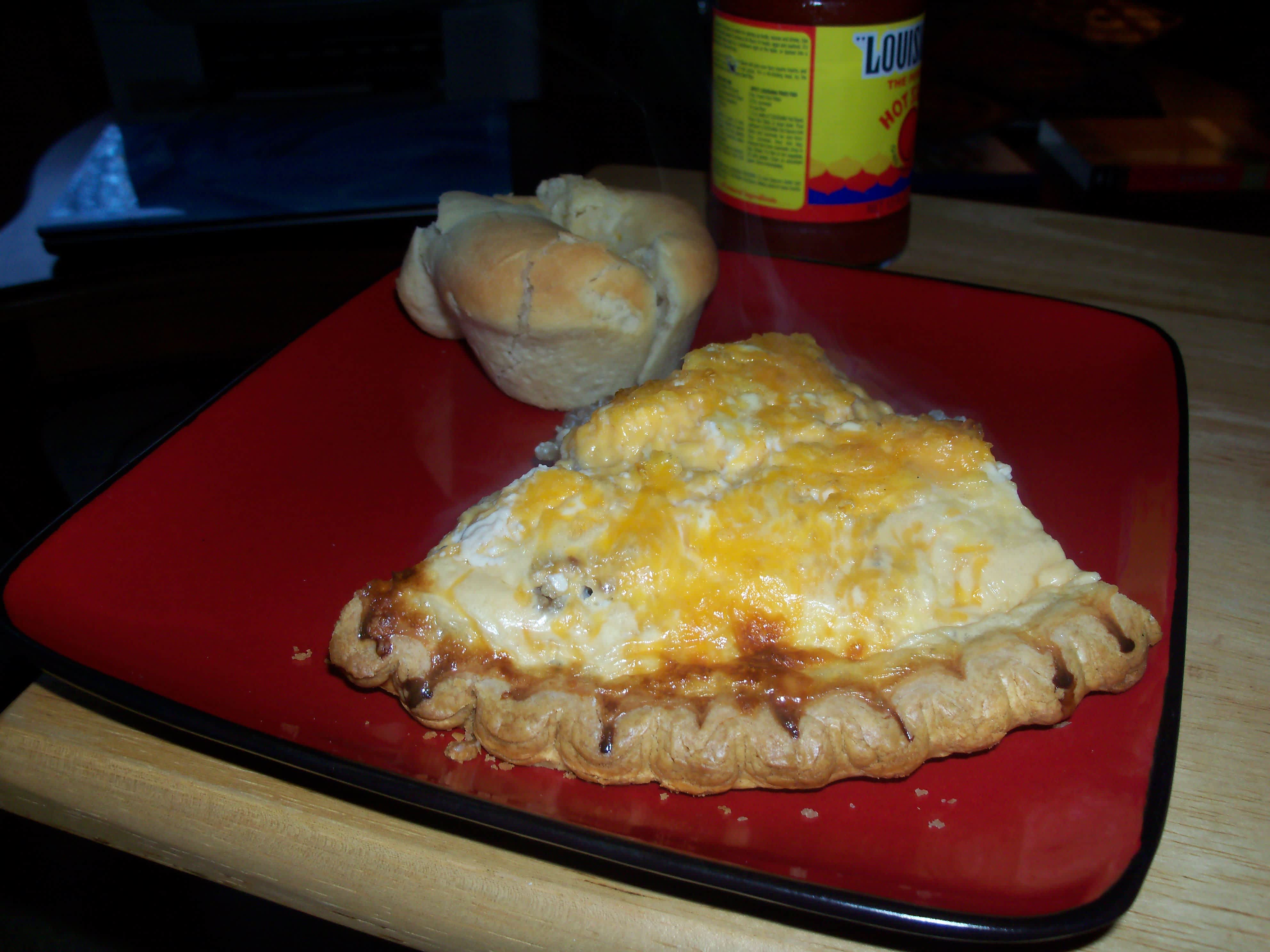 Cheddar Cheesy Meat Pie Recipe - Cheese.Food.com