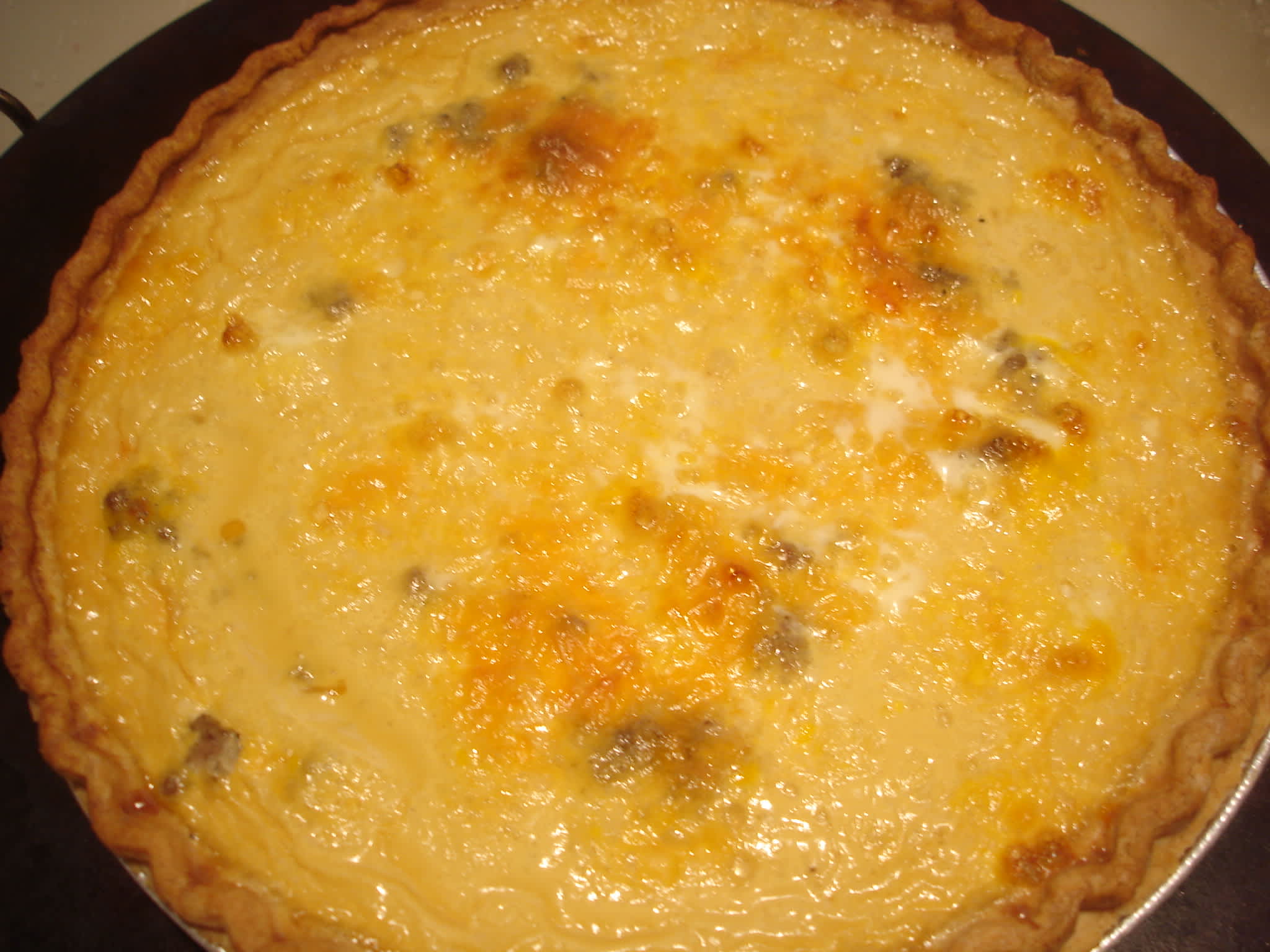 Cheddar Cheesy Meat Pie Recipe - Cheese.Food.com