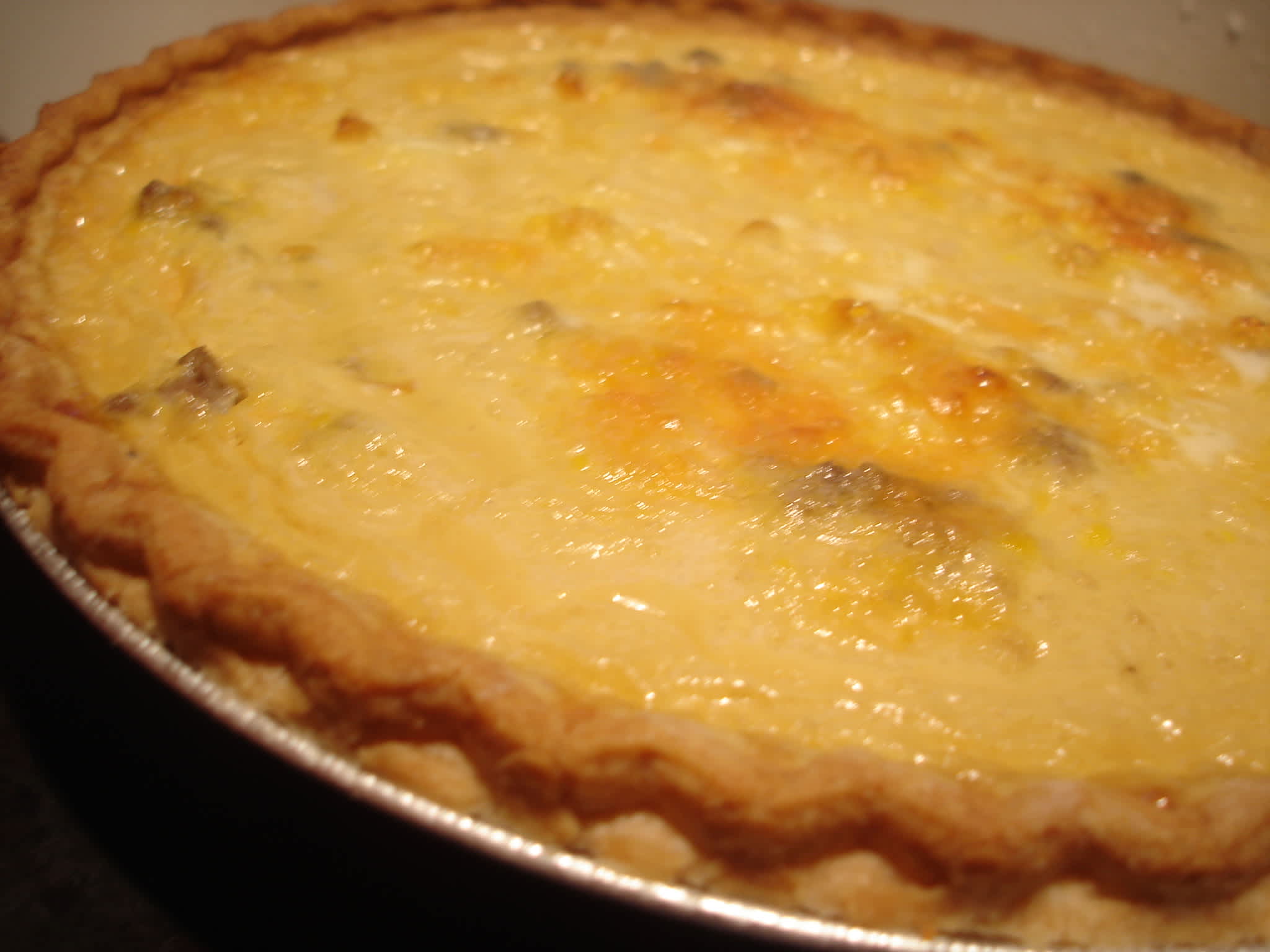 Cheddar Cheesy Meat Pie Recipe - Cheese.Food.com