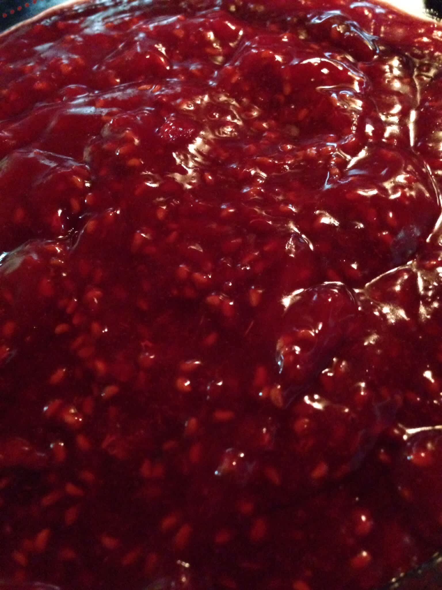 raspberry cake filling easy