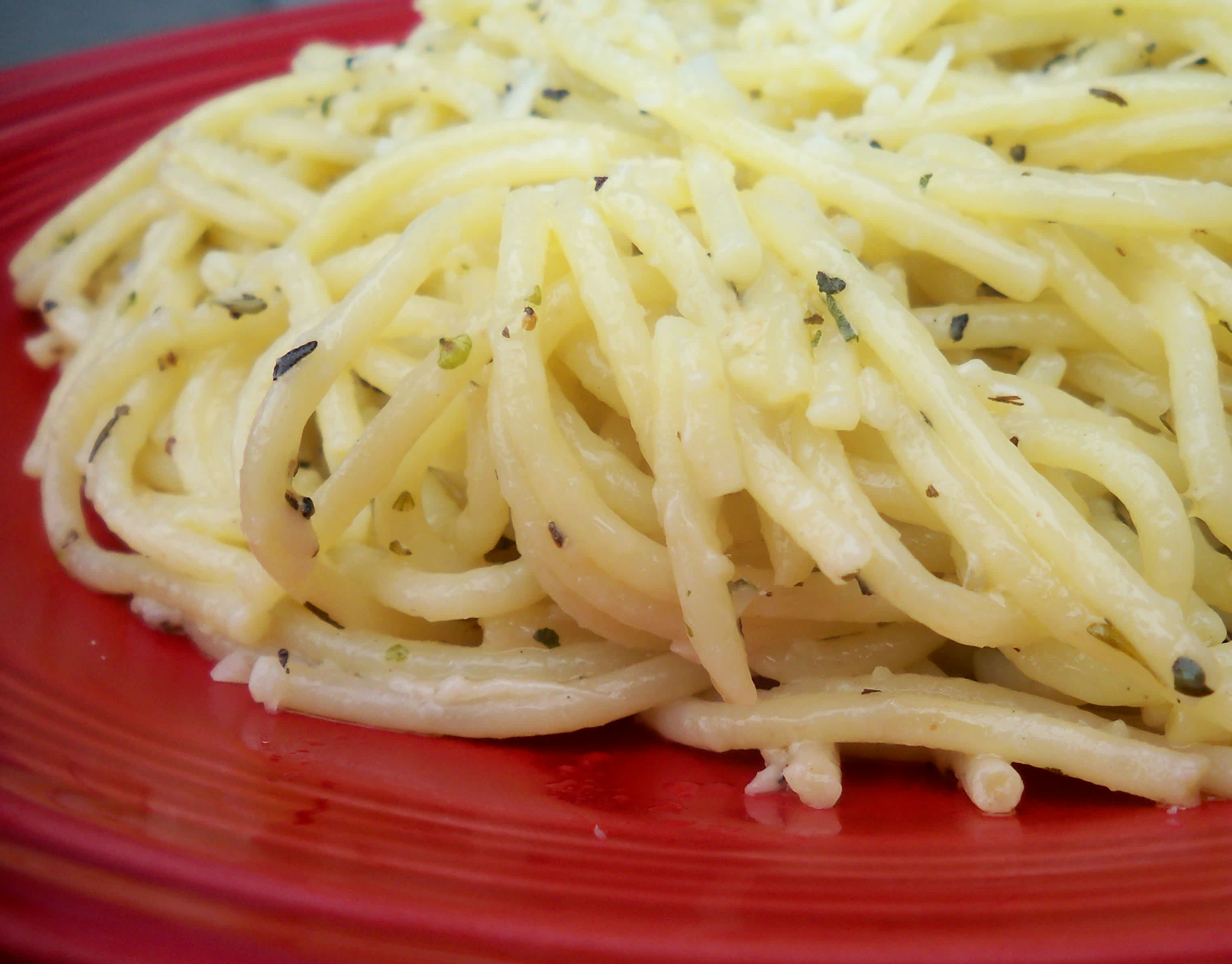 Herb-Buttered Spaghetti Recipe - Food.com