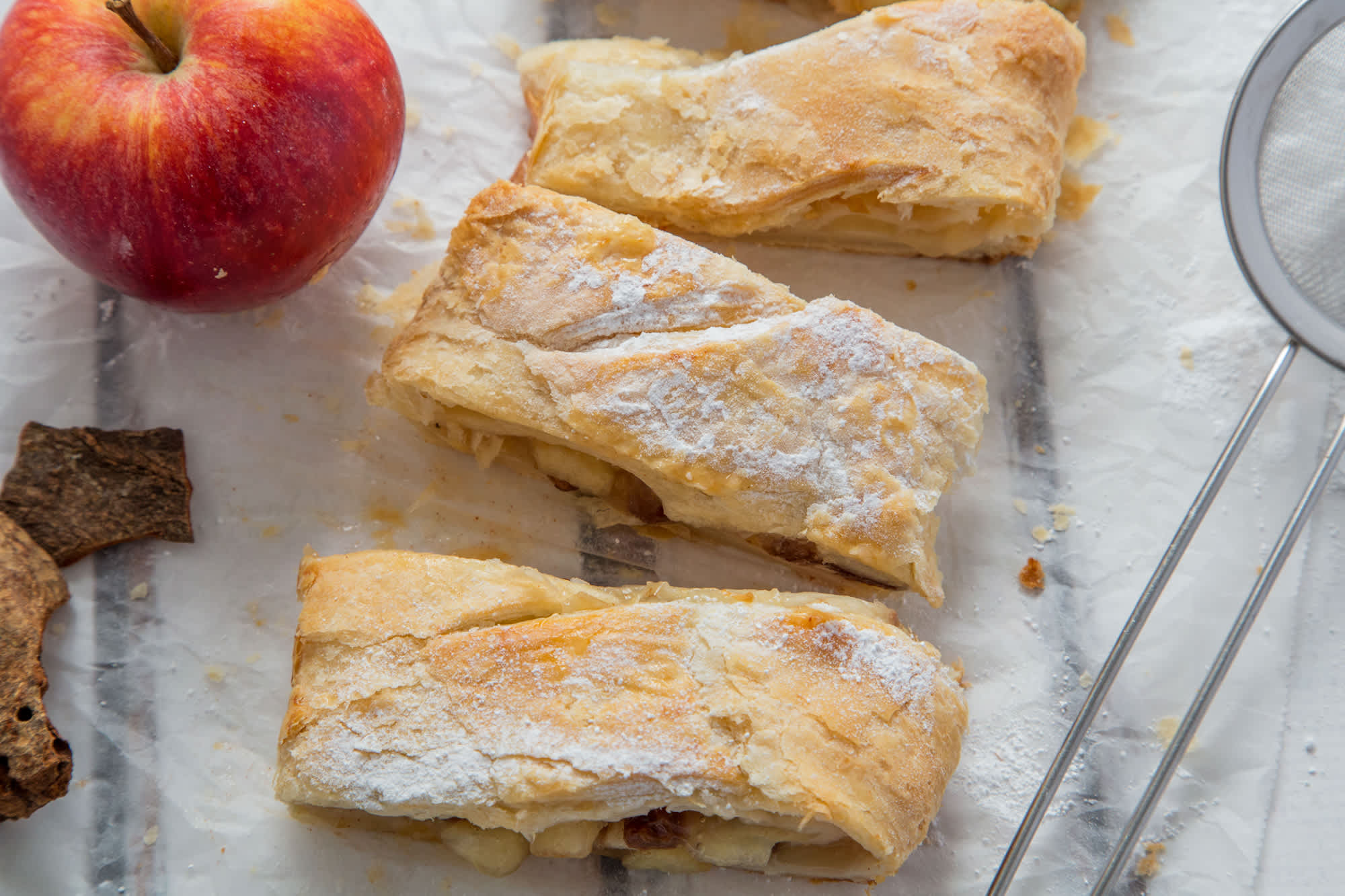 Super Easy Puff Pastry Apple Strudel Recipe - Food.com