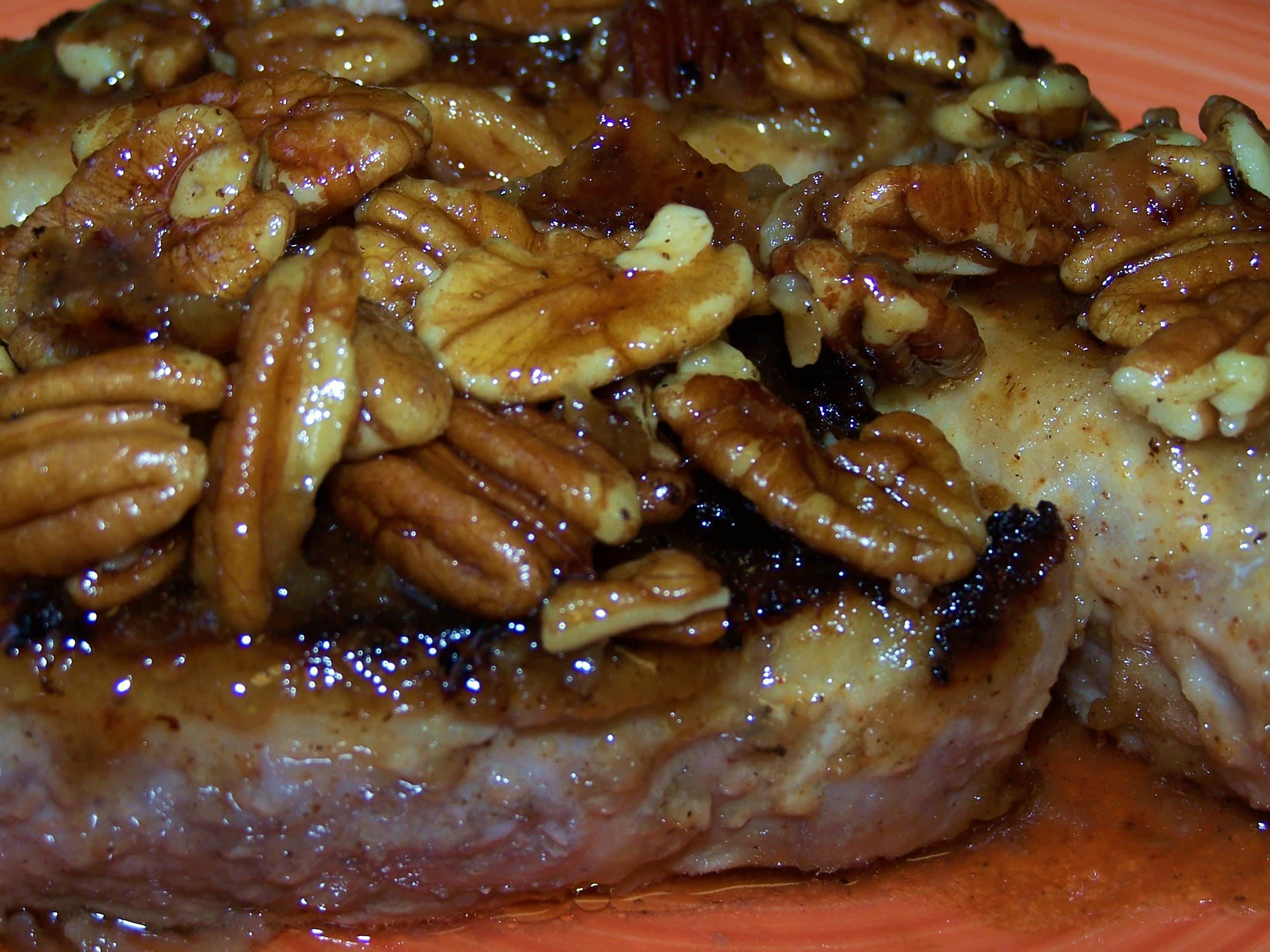 Honey Pecan Pork Chops Recipe - Food.com