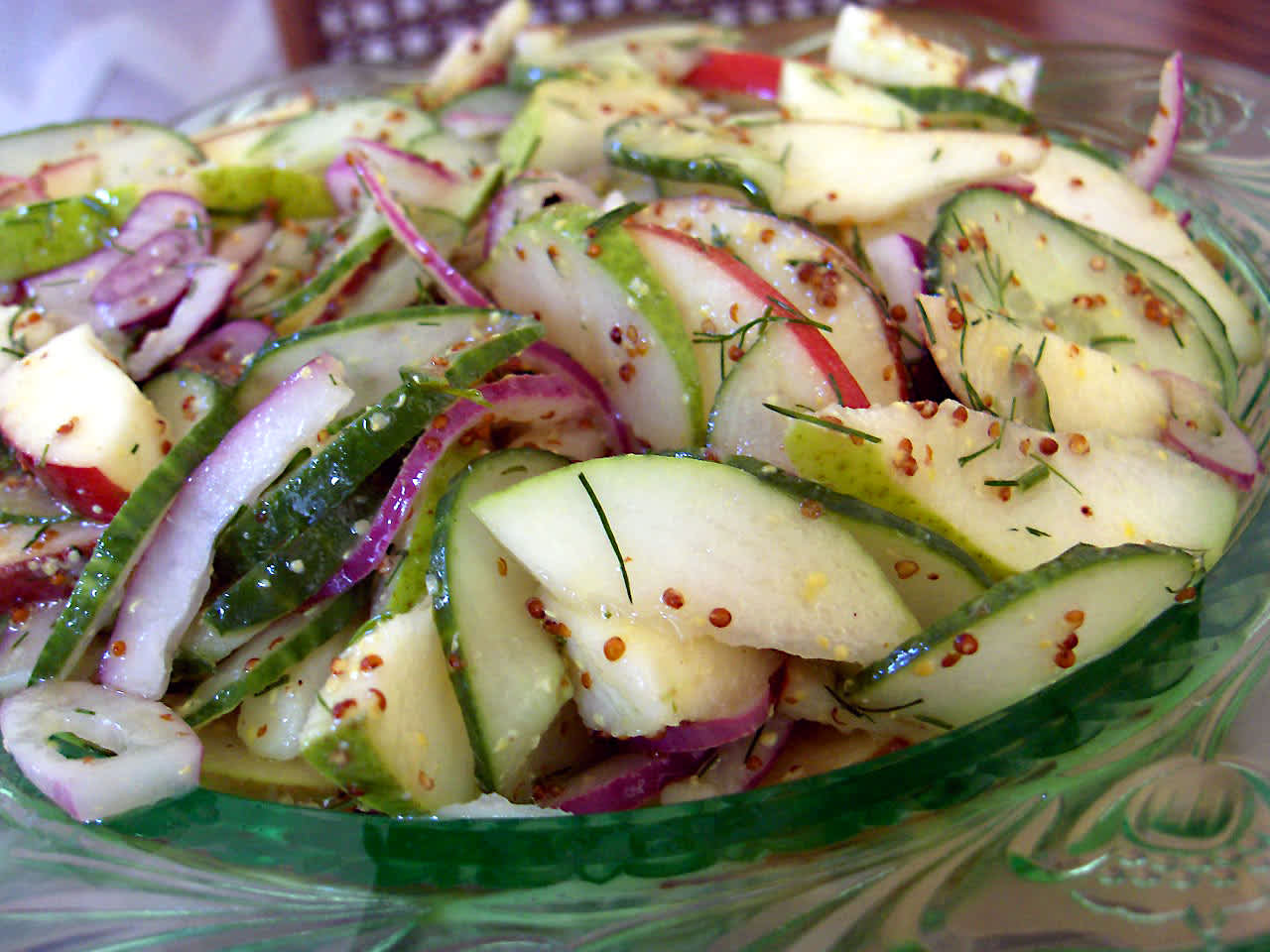 Apple Pear Cucumber Salad Recipe - Food.com