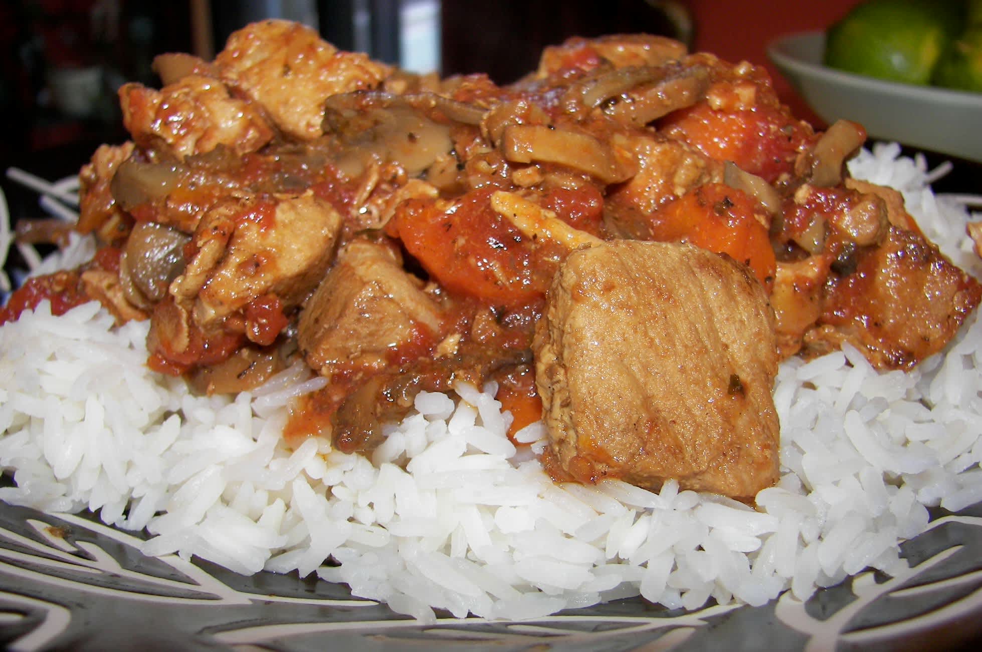 Crock Pot Pork Marengo Recipe - Food.com
