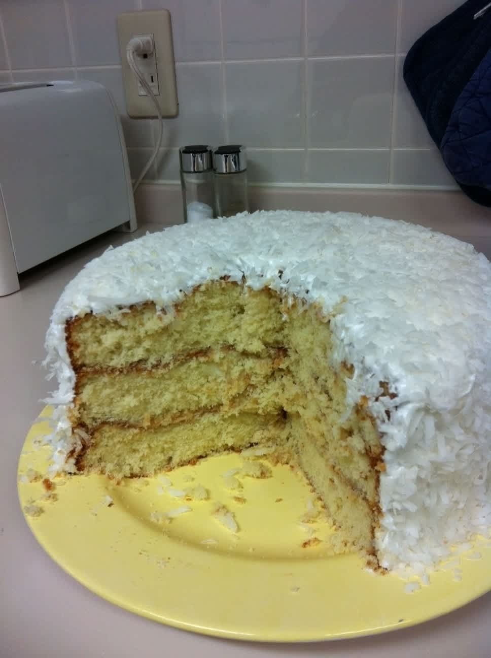 Paula Deen's Jamie's Coconut Cake Recipe - Food.com