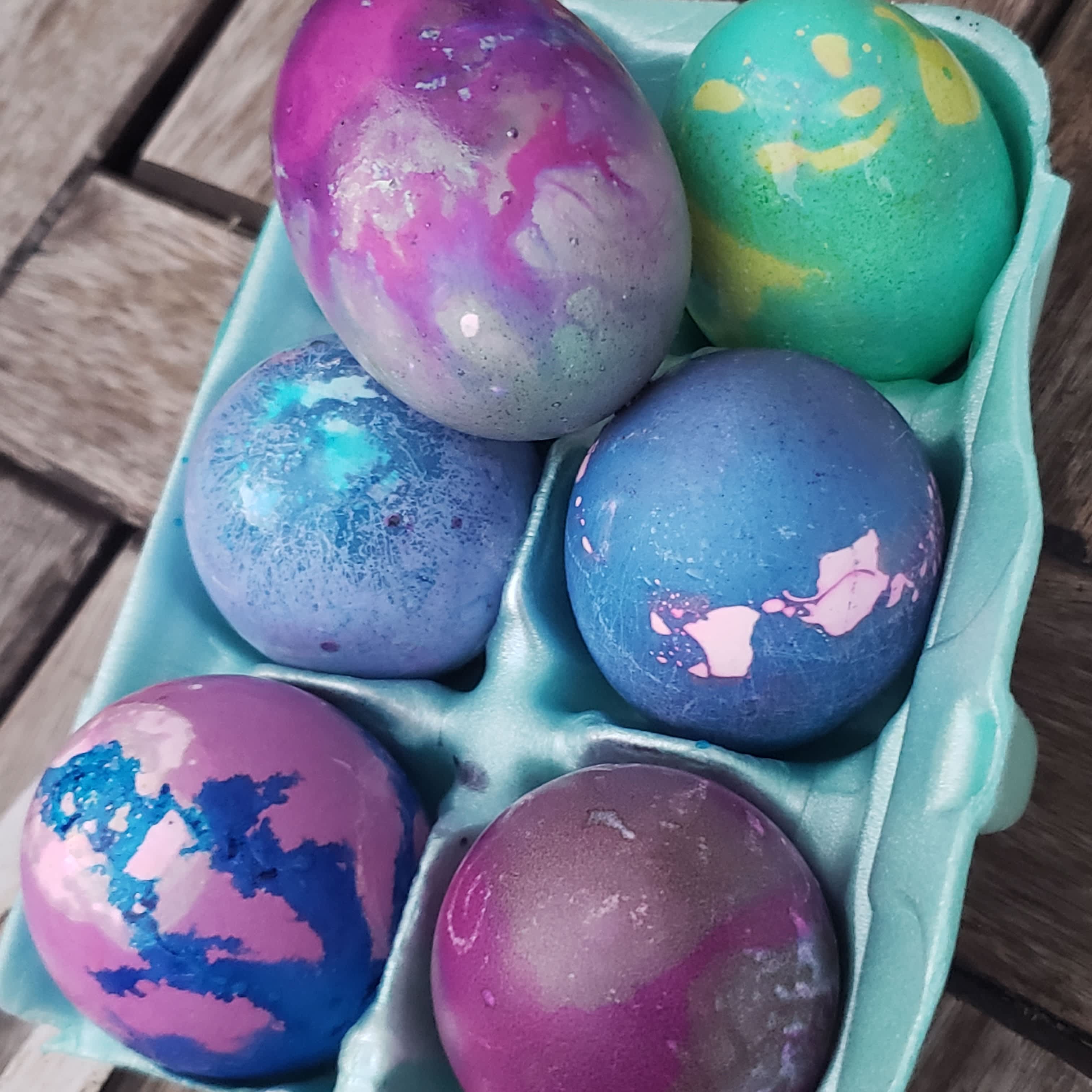 easter egg colours