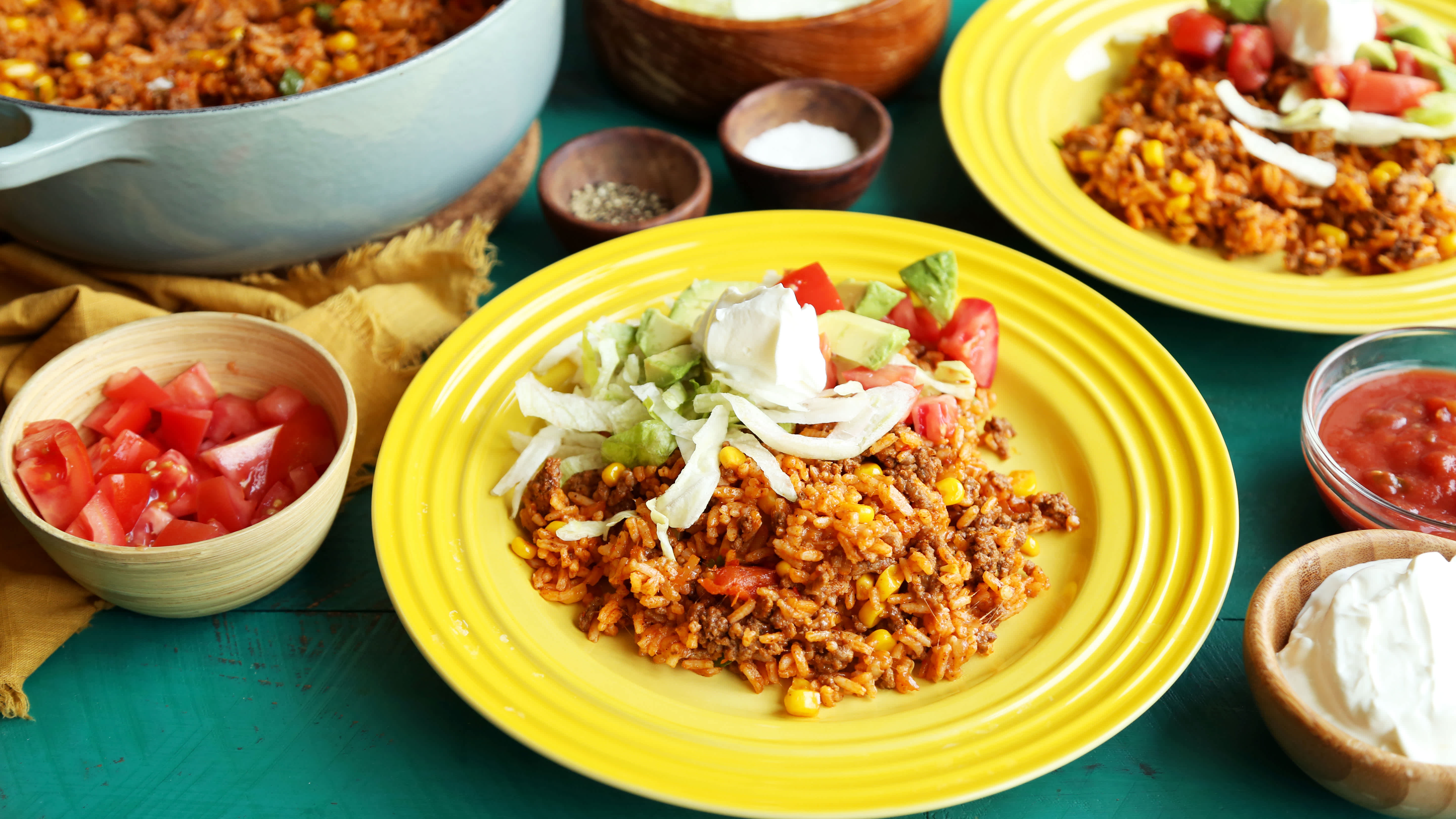 Beef Taco Rice Skillet Recipe - Food.com