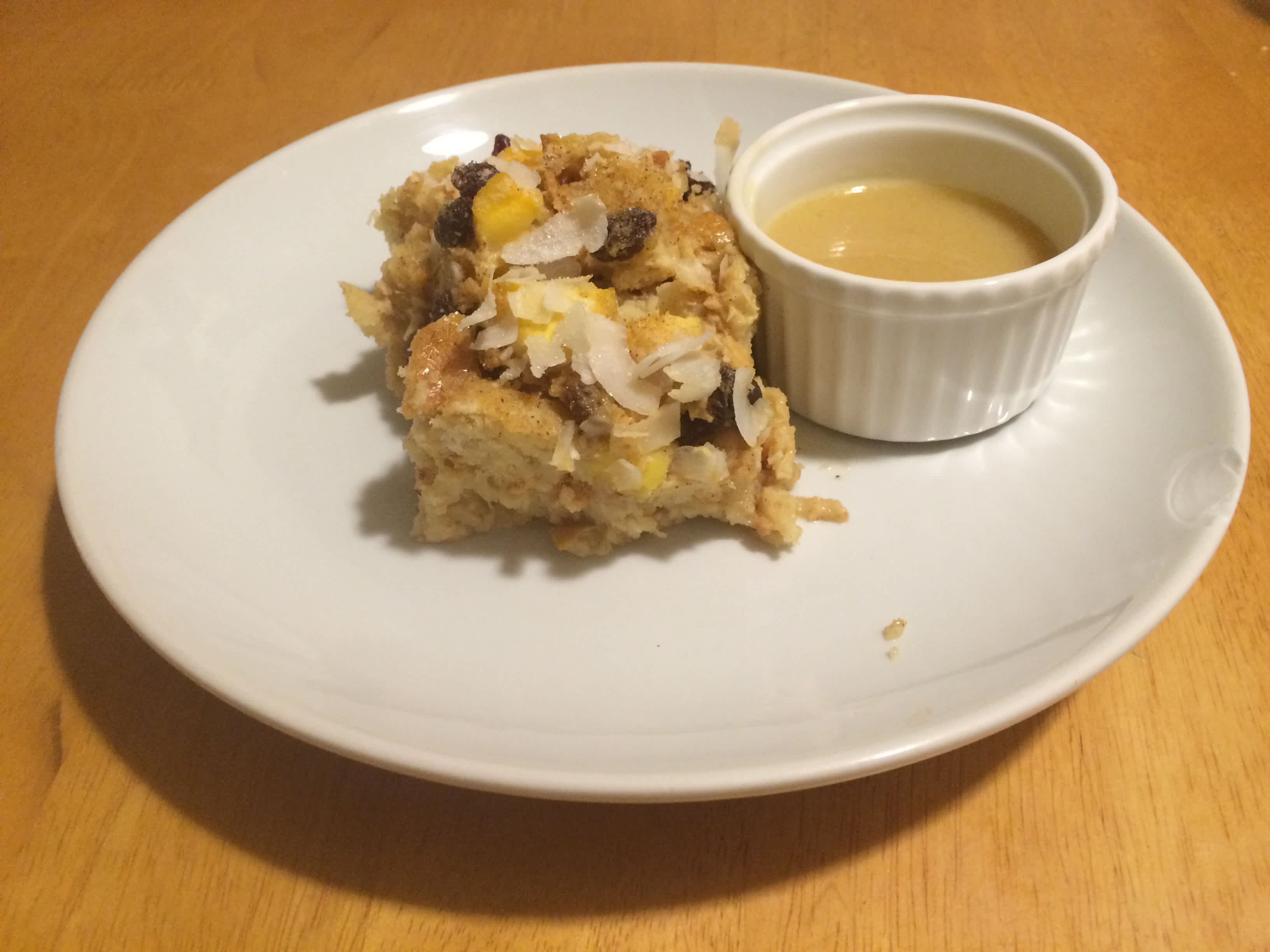 Mango Coconut Bread Pudding With Rum Sauce Recipe - Food.com
