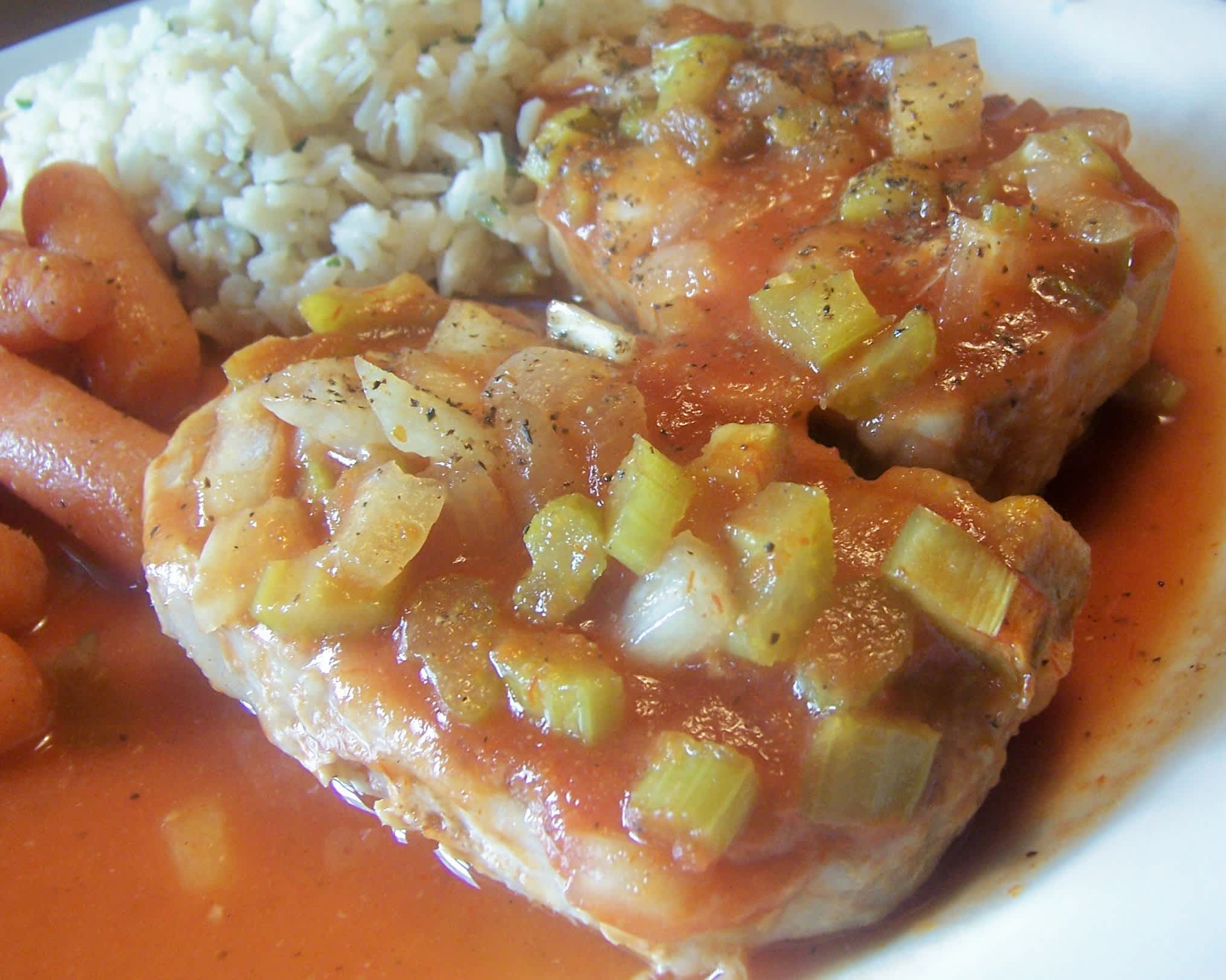 Pork Chops Hunter's Style Recipe - Food.com