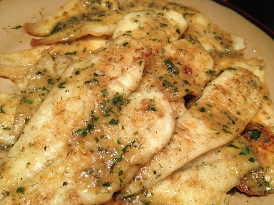 Easy Pan Fried Sole Fish With Lemon-Butter Sauce Recipe - Food.com