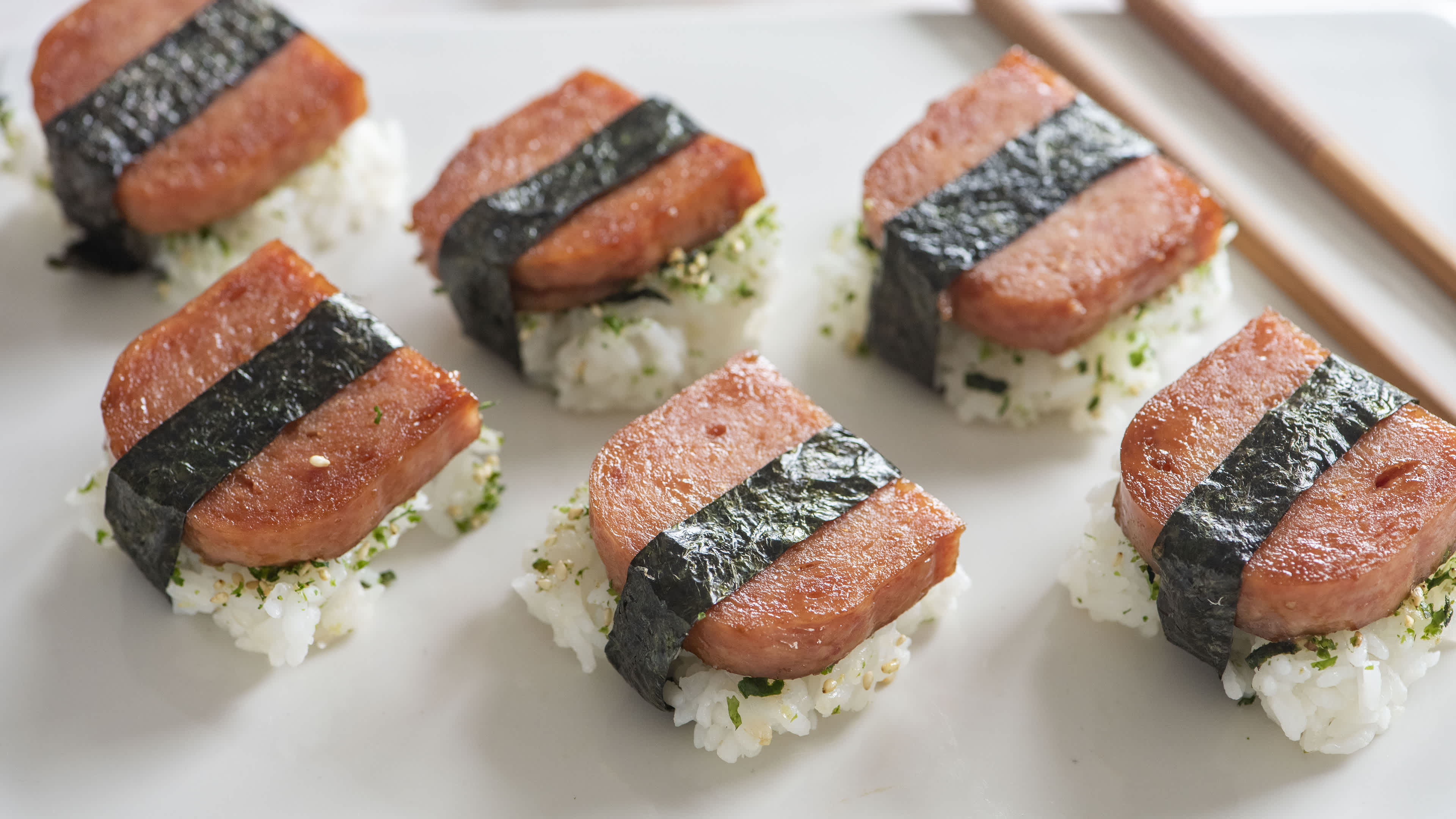 Fancy Spam Musubi Recipe - Food.com