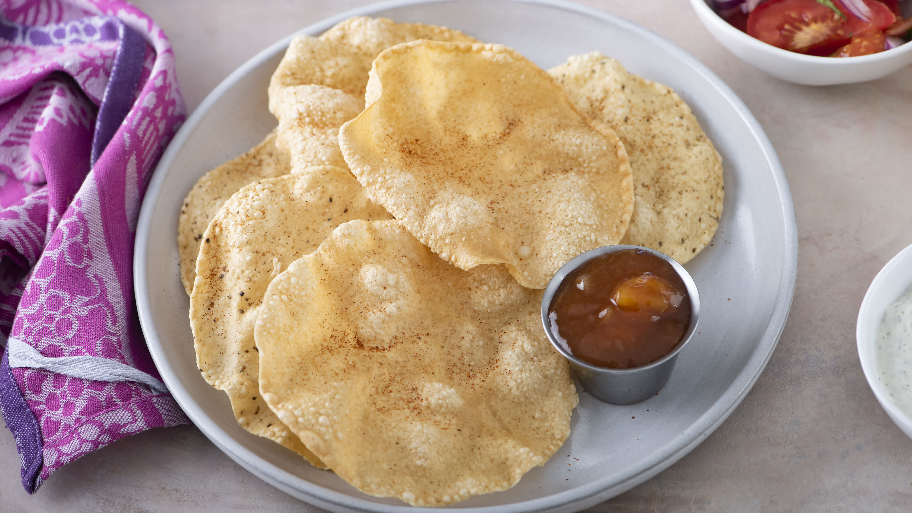 fried papad