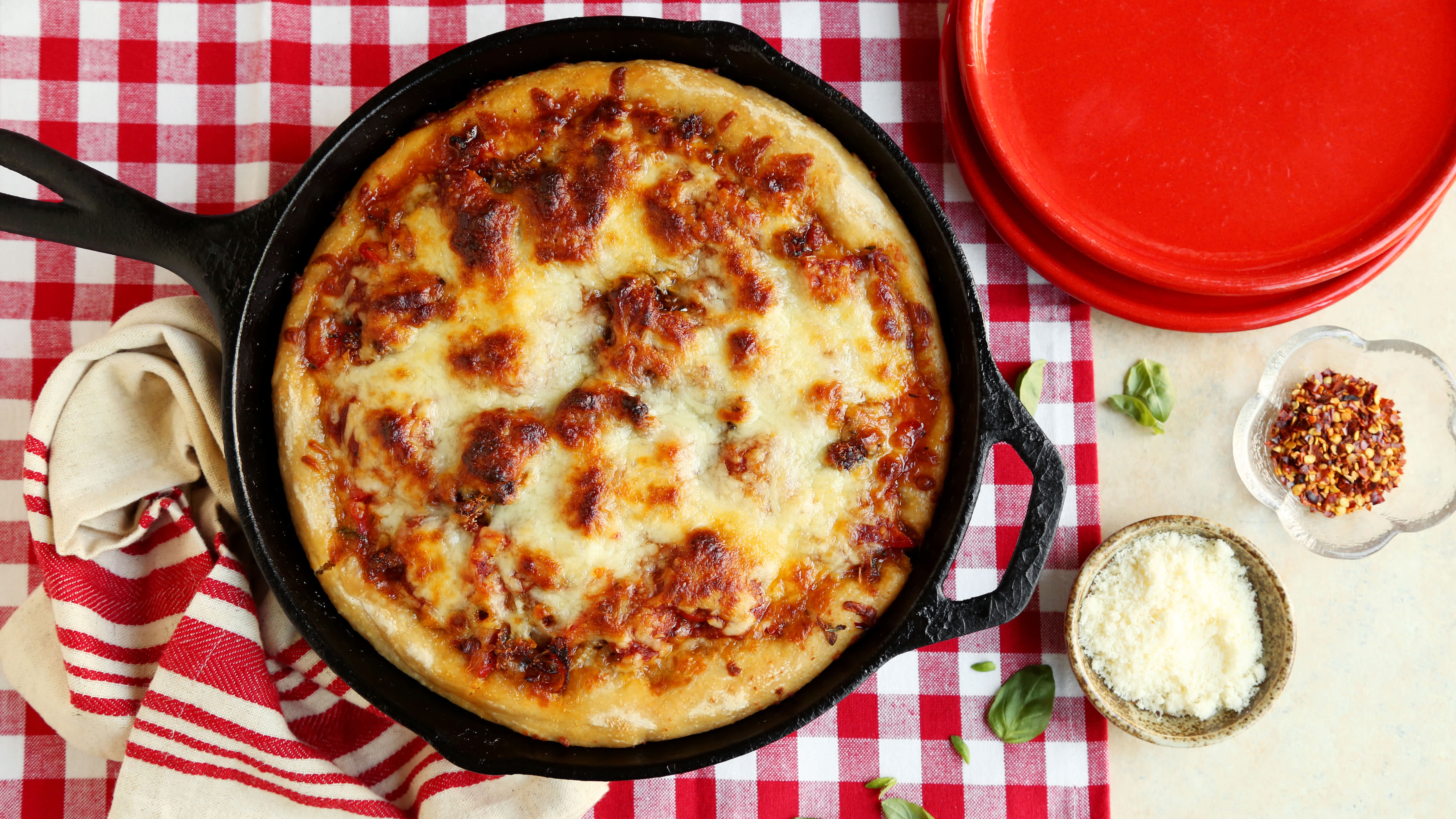 Chicago Style Deep-Dish Pizza Recipe - Food.com