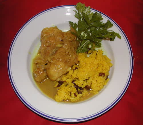 Cape Malay Yellow Rice With Raisins Recipe - Food.com