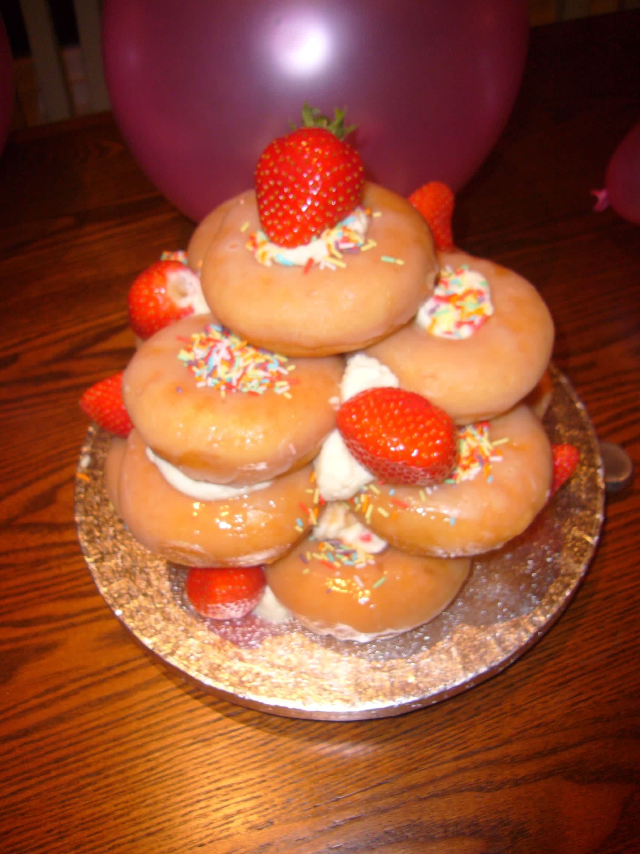 Donut Birthday Cake Recipe - Food.com