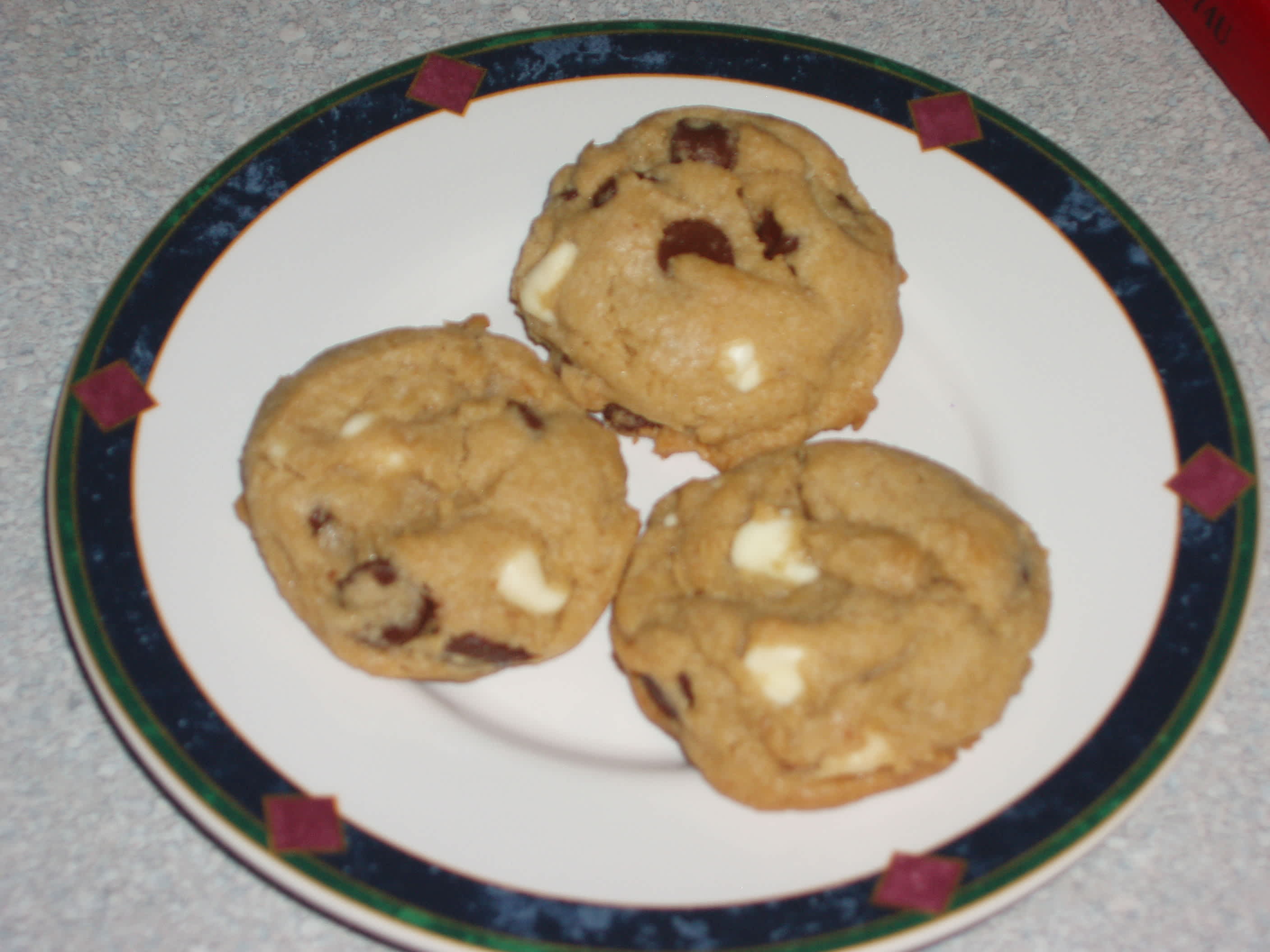 Triple Chocolate Chip Cookies Recipe - Food.com