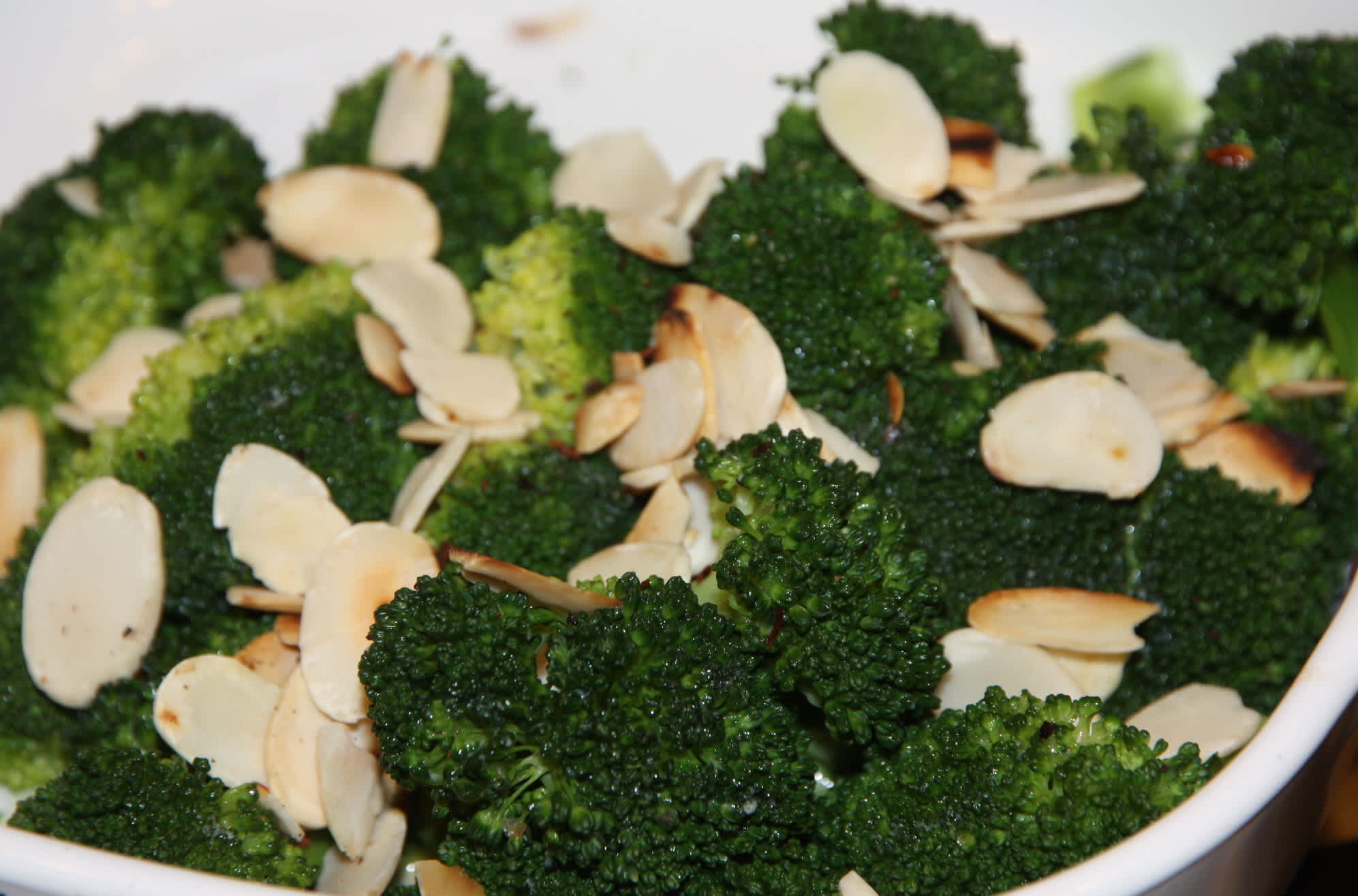 Broccoli & Almond With Lemon Butter Recipe - Food.com