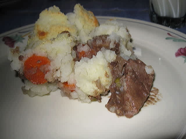 Beef Pot Pie With Mashed Potato Crust Recipe - Food.com