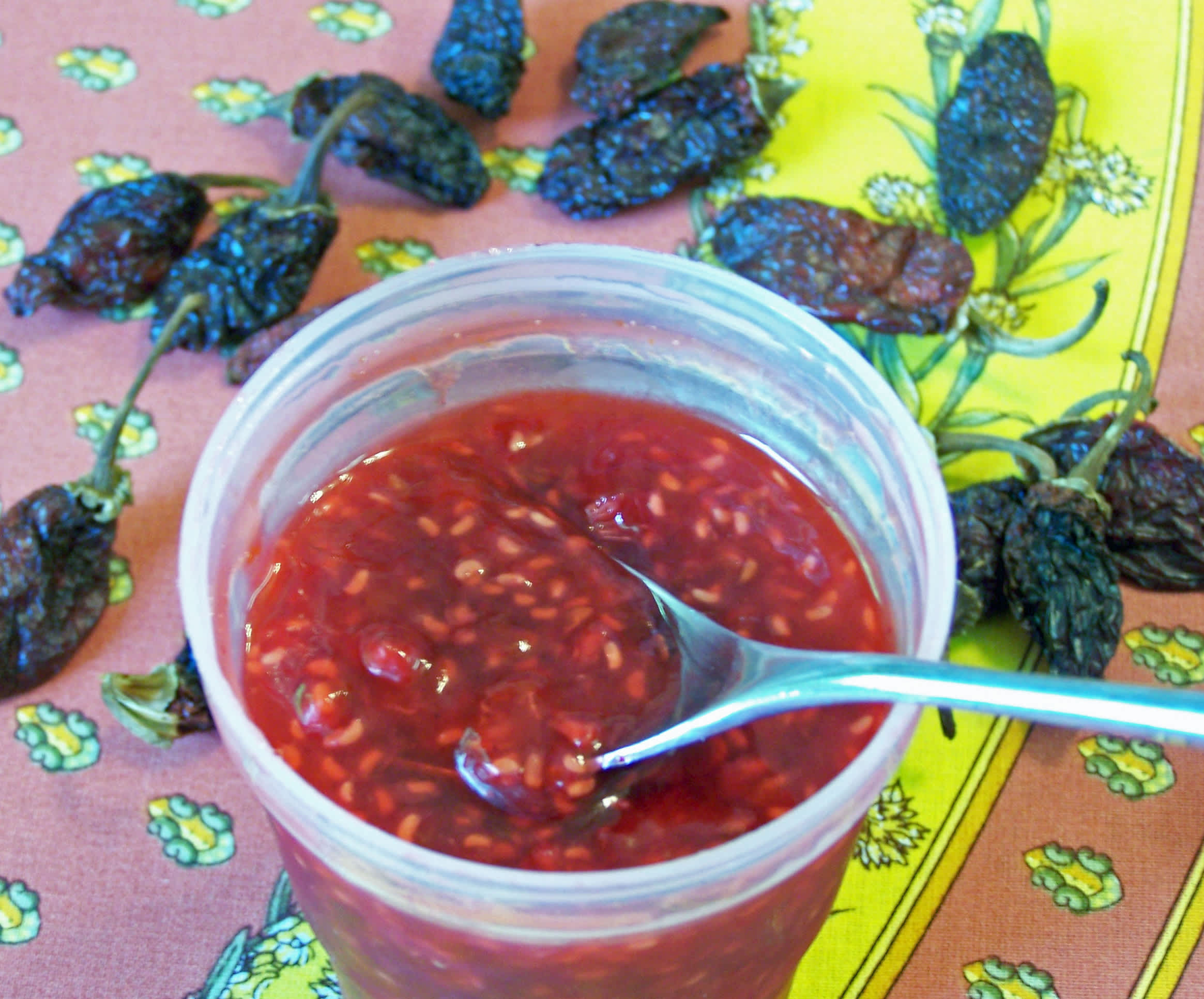 Raspberry Chipotle Freezer Jam - No Cook Recipe - Food.com