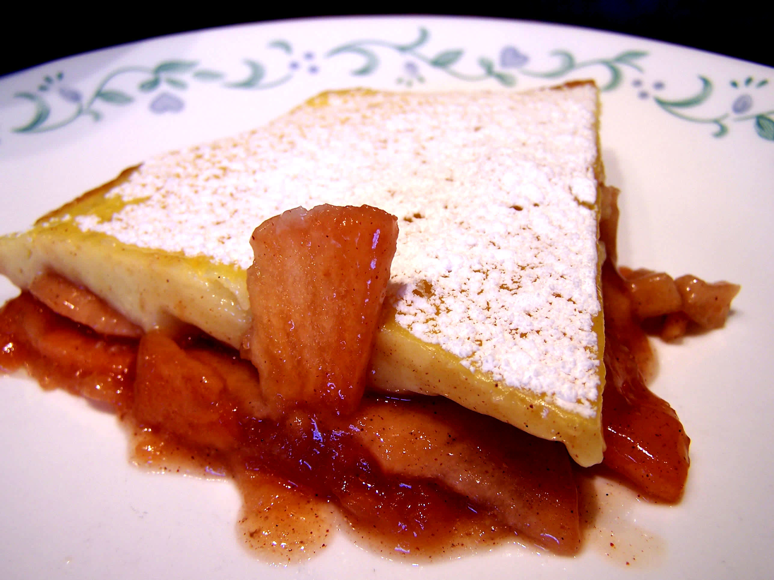 Oven Baked Dutch Apple Pancake Recipe - Food.com