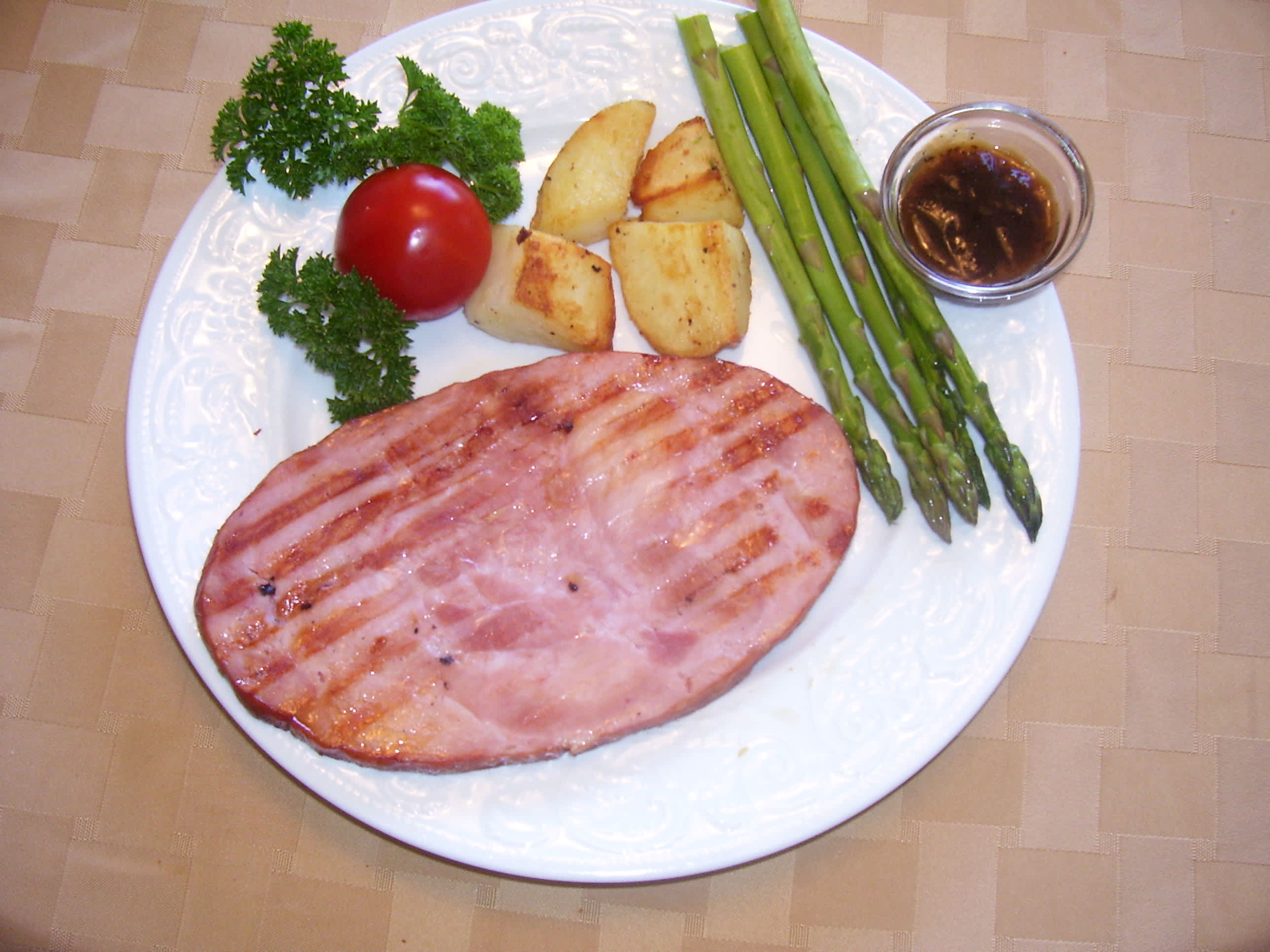Ham Steak With Brown Sugar and Lime Glaze Recipe - Food.com
