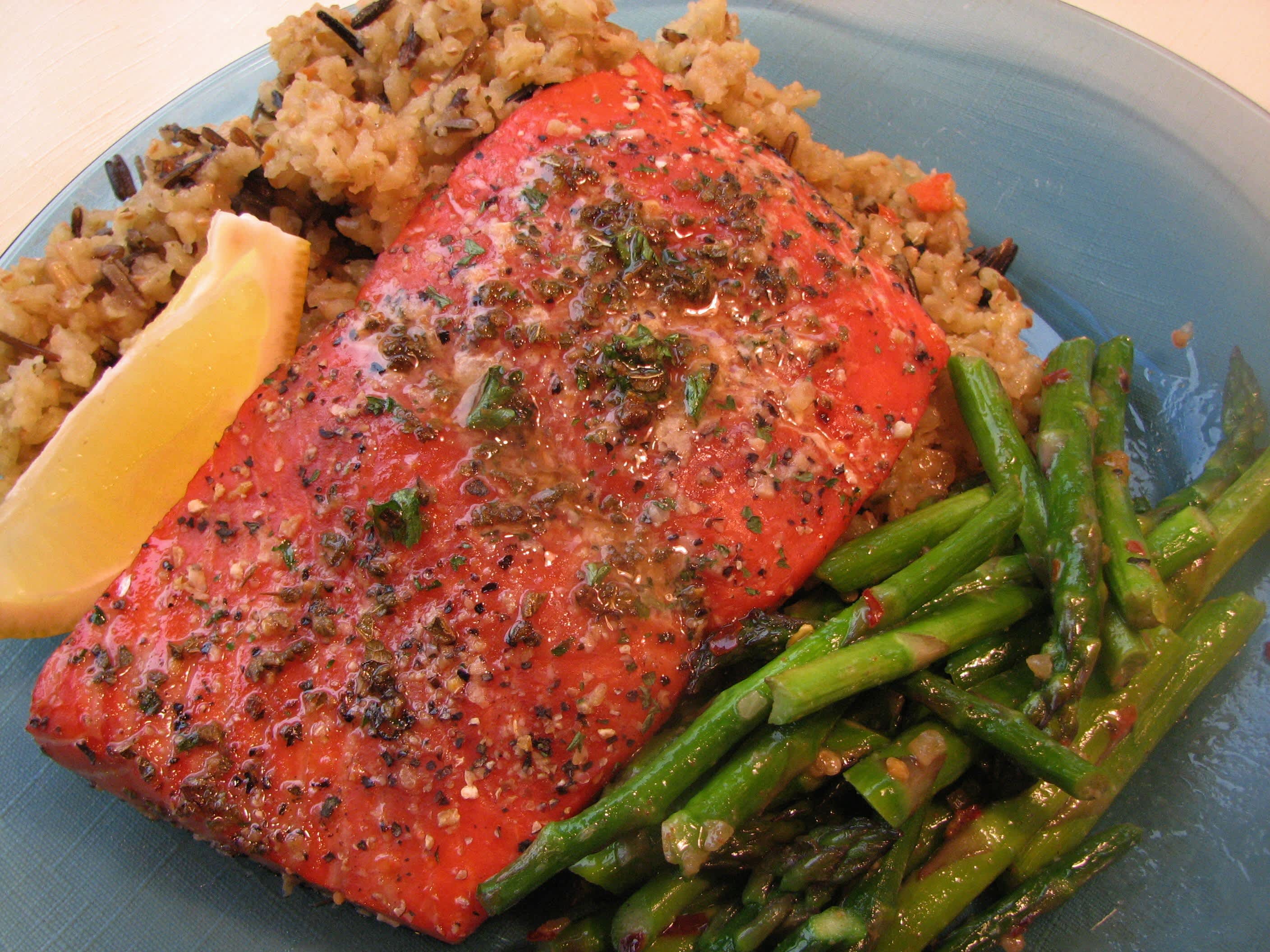 Grilled Herbed Salmon Recipe - Food.com